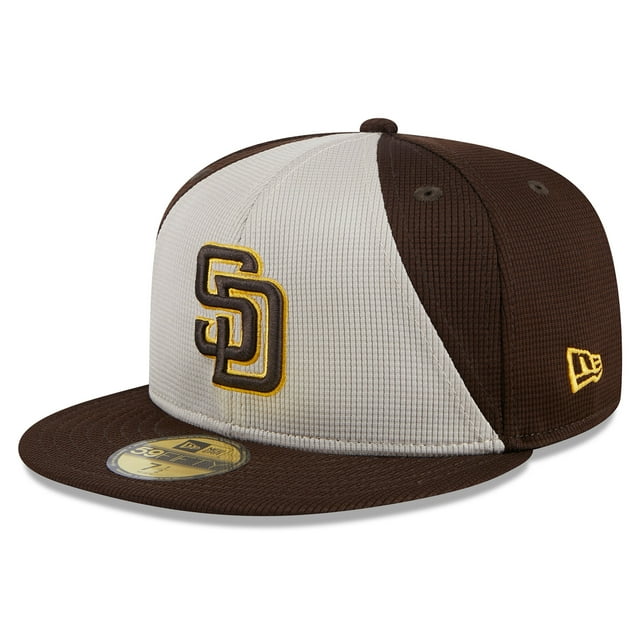 Men's New Era Brown San Diego Padres 2025 Batting Practice 59FIFTY ...