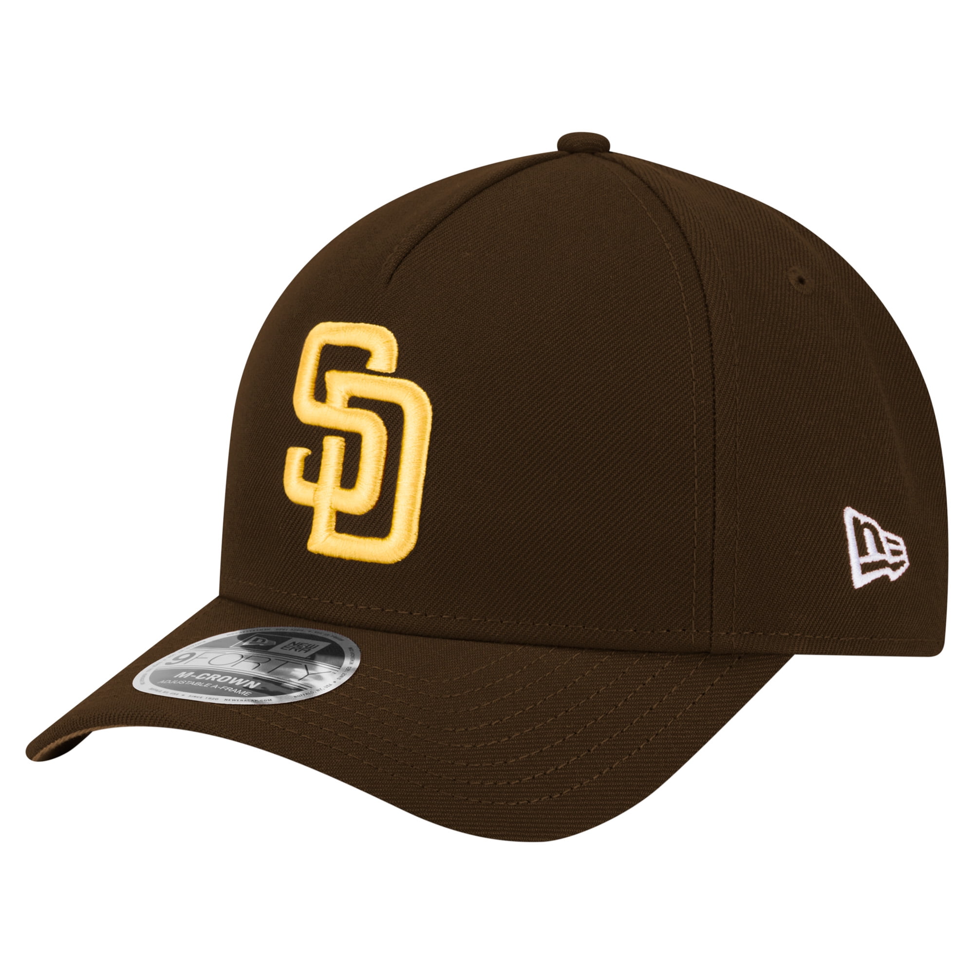 Men S New Era Brown San Diego Padres Team 9forty Adjustable Hat