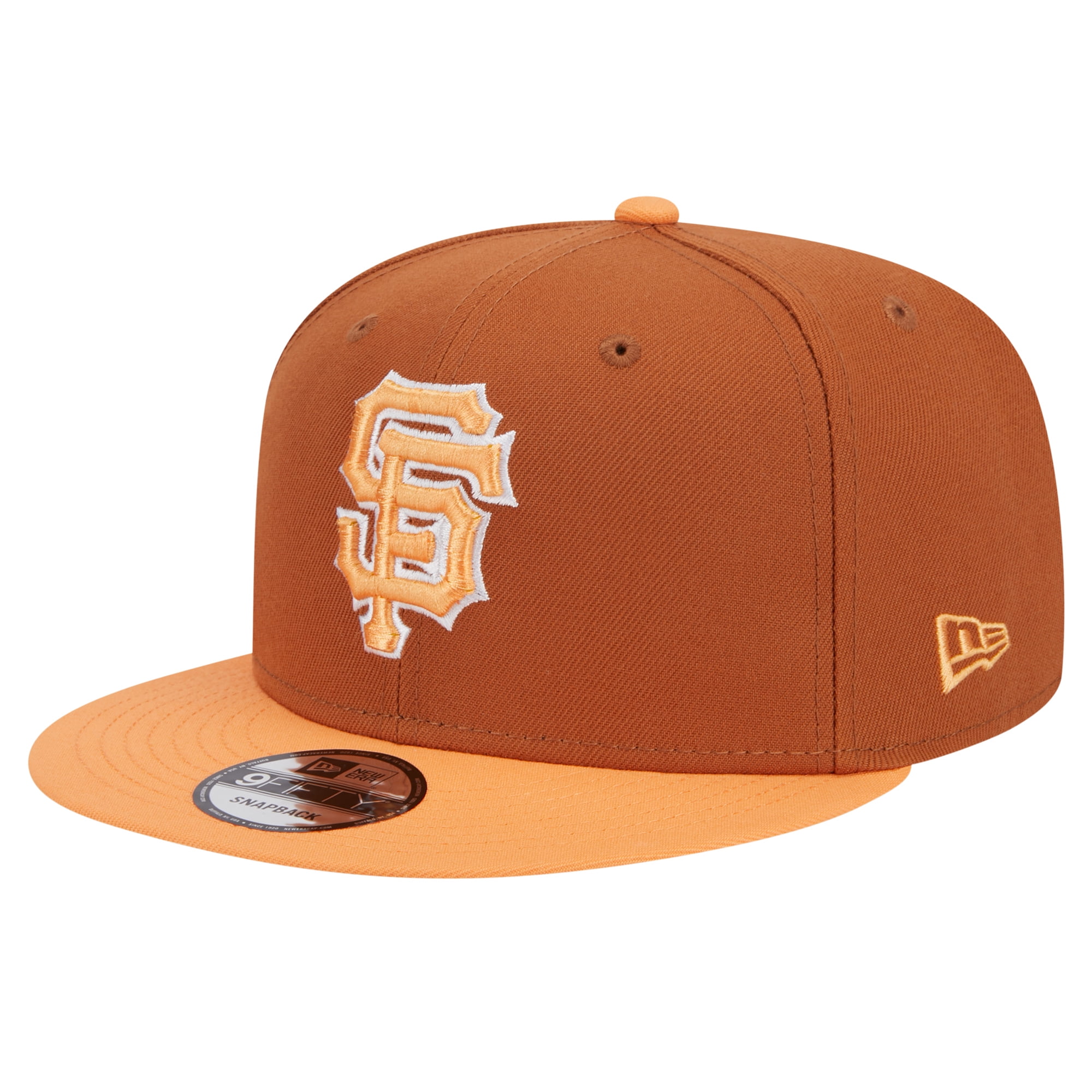 Men's New Era Brown San Francisco Giants Spring Color Two-Tone 9FIFTY ...
