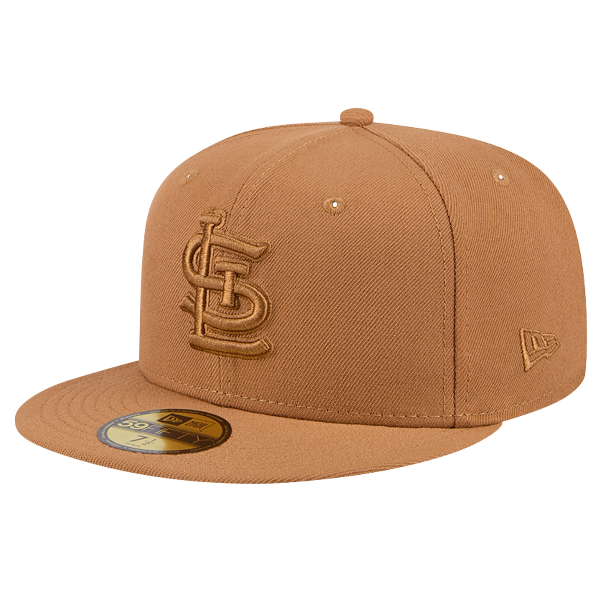 Men's New Era Brown St. Louis Cardinals Color Pack 59FIFTY Fitted Hat ...