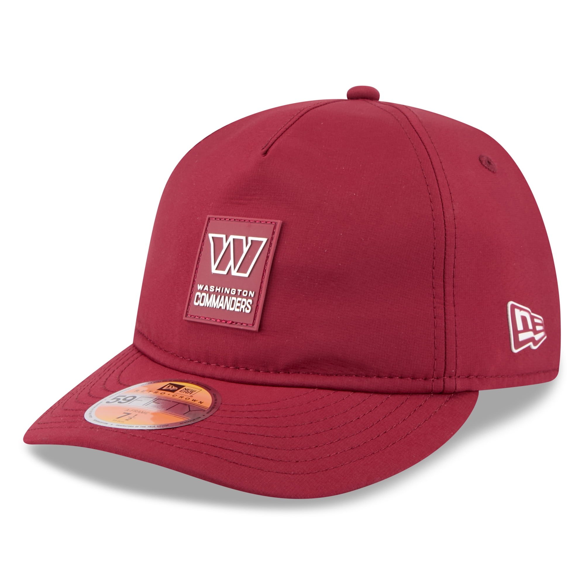 Men's New Era Burgundy Washington Commanders 2025 Sideline Retro Crown ...