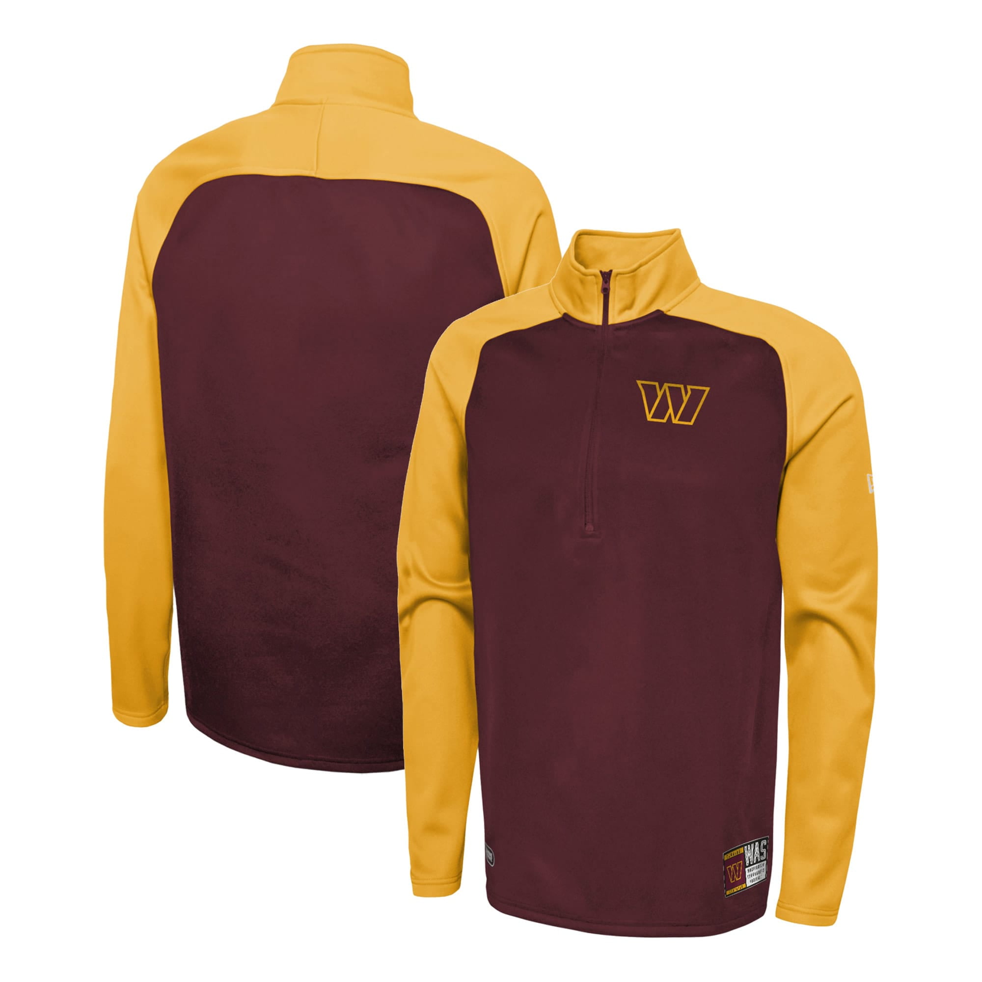 Men's New Era Burgundy Washington Commanders Combine Authentic O-Line ...