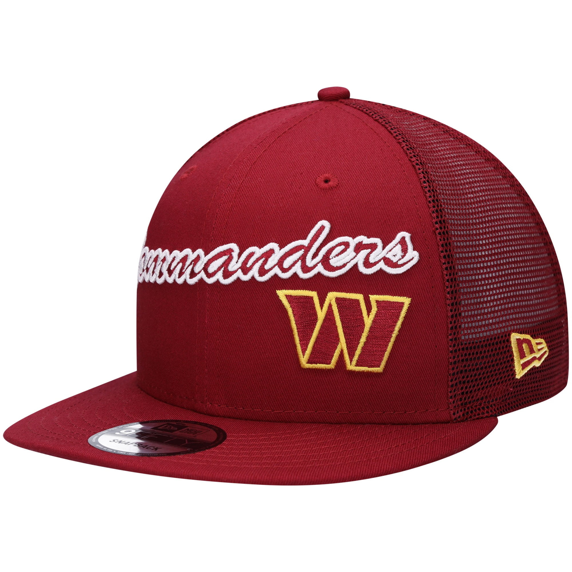 Men's New Era Burgundy Washington Commanders Lit Trucker 9FIFTY ...