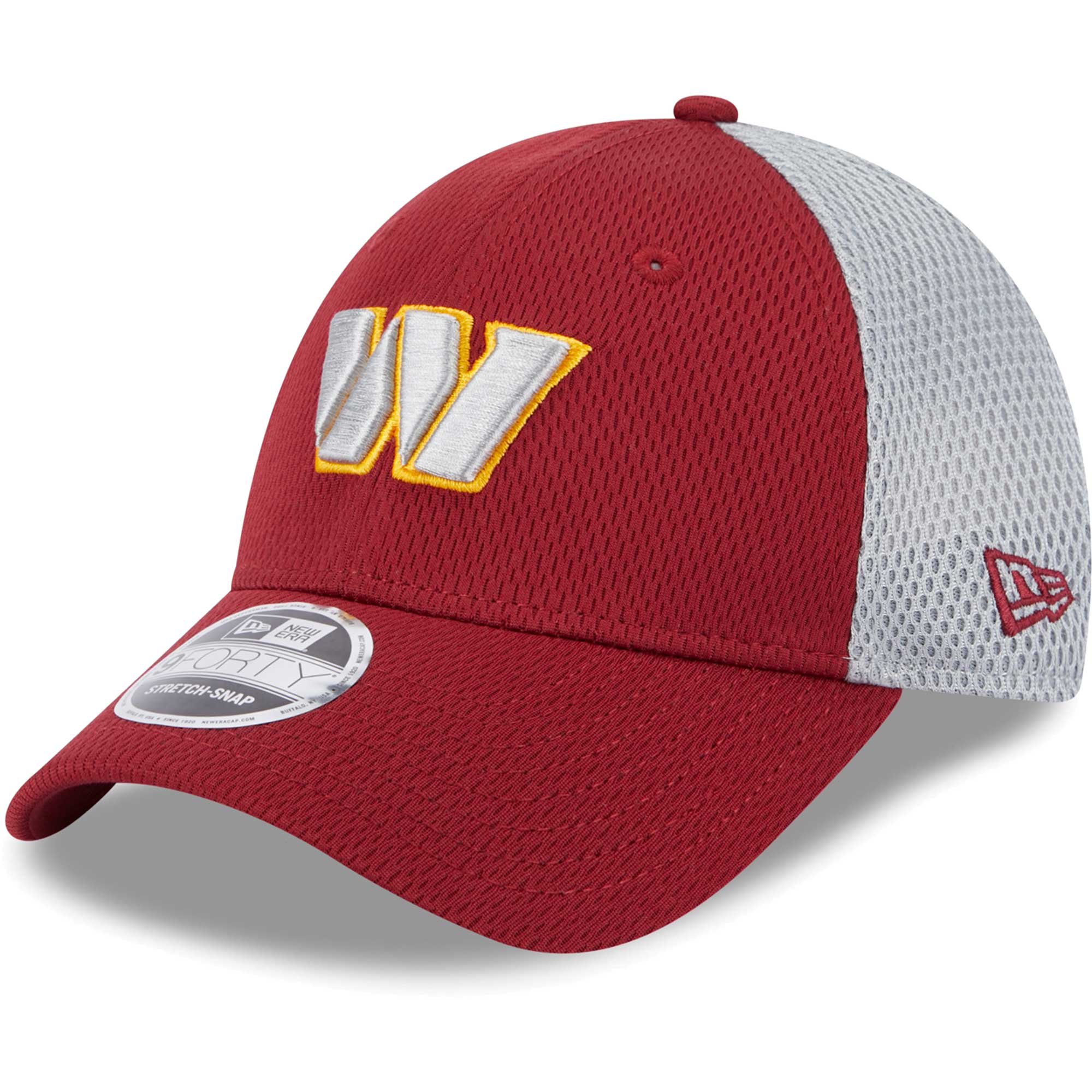 Men's New Era Burgundy Washington Commanders Outline Trucker 9FORTY ...
