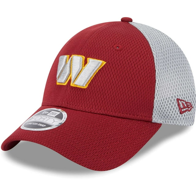 Men's New Era Burgundy Washington Commanders Outline Trucker 9FORTY ...