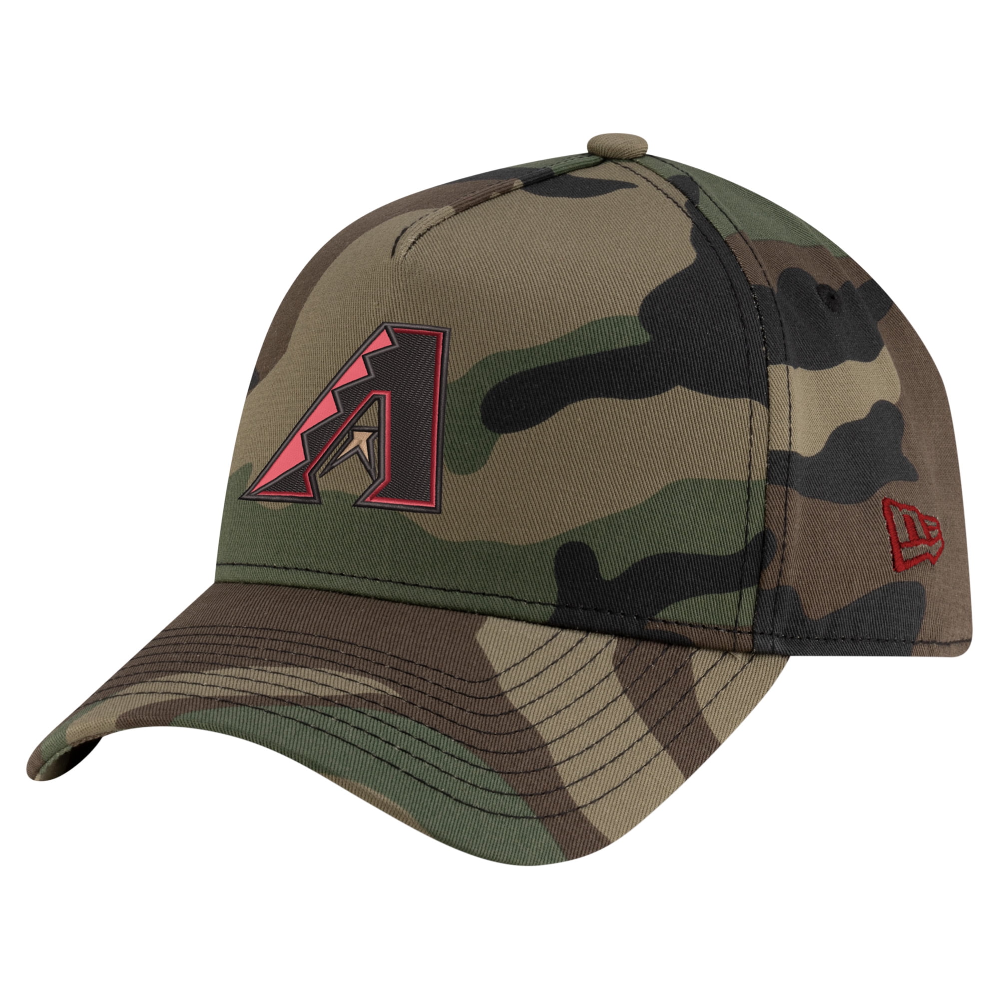 Men's New Era Camo Arizona Diamondbacks Woodland Team Pop 9FORTY A ...