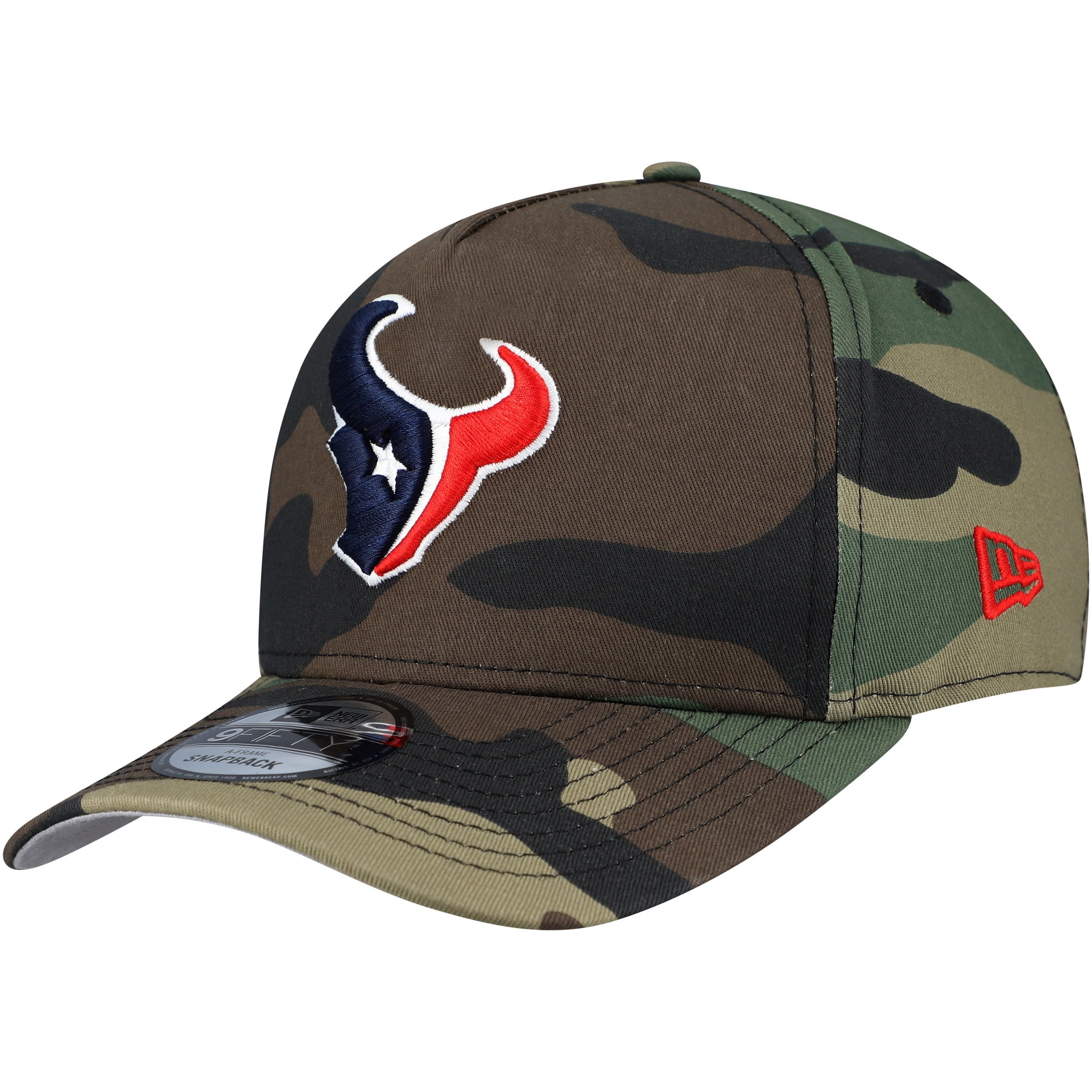 Men's New Era Camo Houston Texans Woodsy 9FIFTY Snapback Hat - Walmart.com