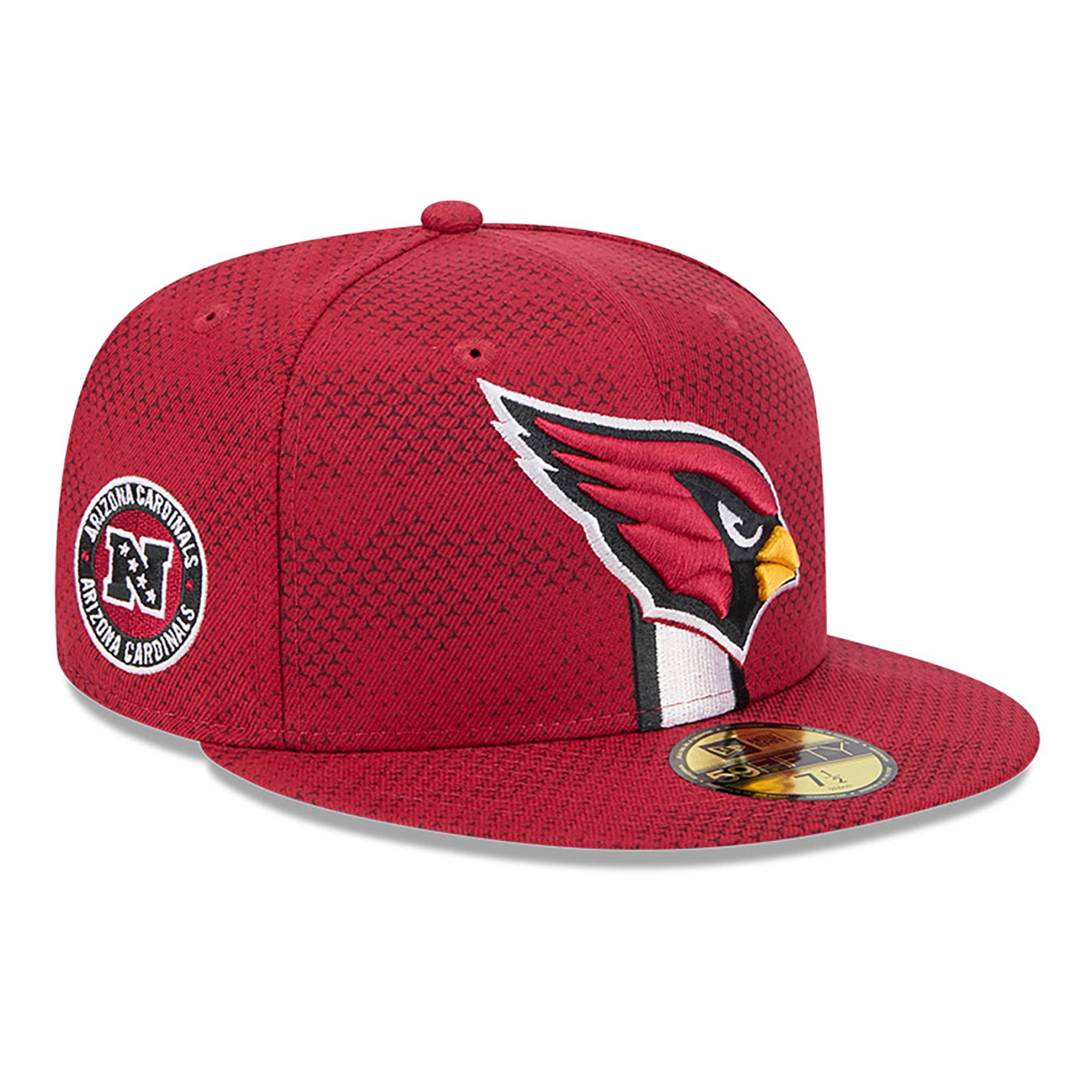 Men's New Era Cardinal Arizona Cardinals 2024 Sideline 59FIFTY Fitted ...
