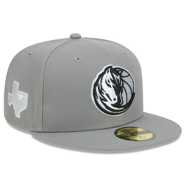 Men's New Era Charcoal Dallas Mavericks 2024/25 City Edition Alternate ...