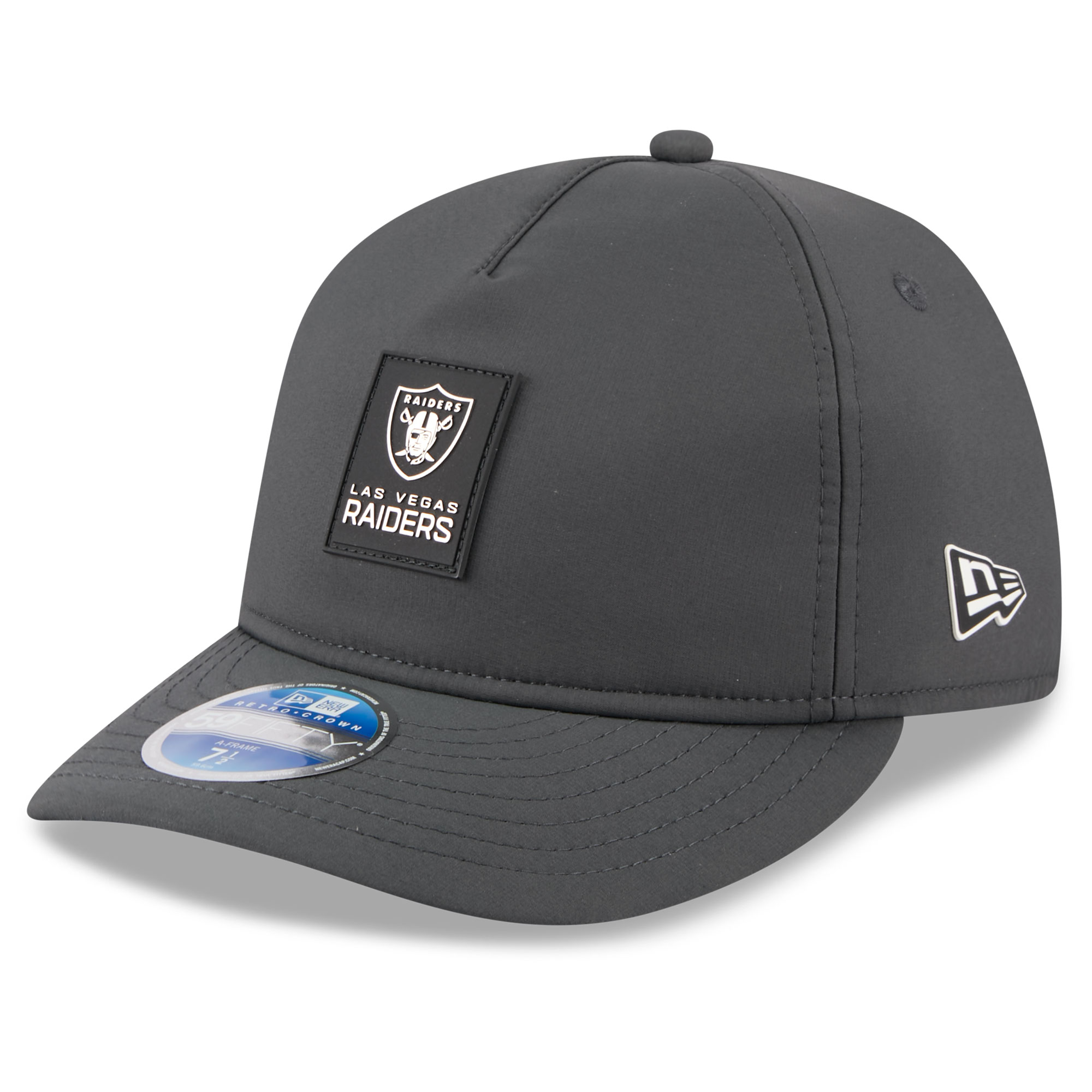Men's New Era Charcoal Las Vegas Raiders 2025 Sideline Cold Weather ...