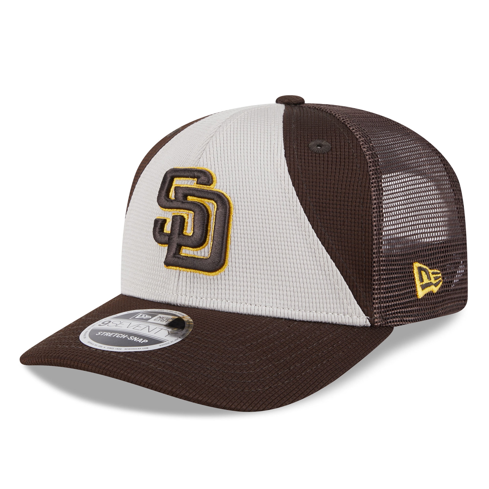 Men S New Era Cream Brown San Diego Padres 2025 Batting Practice