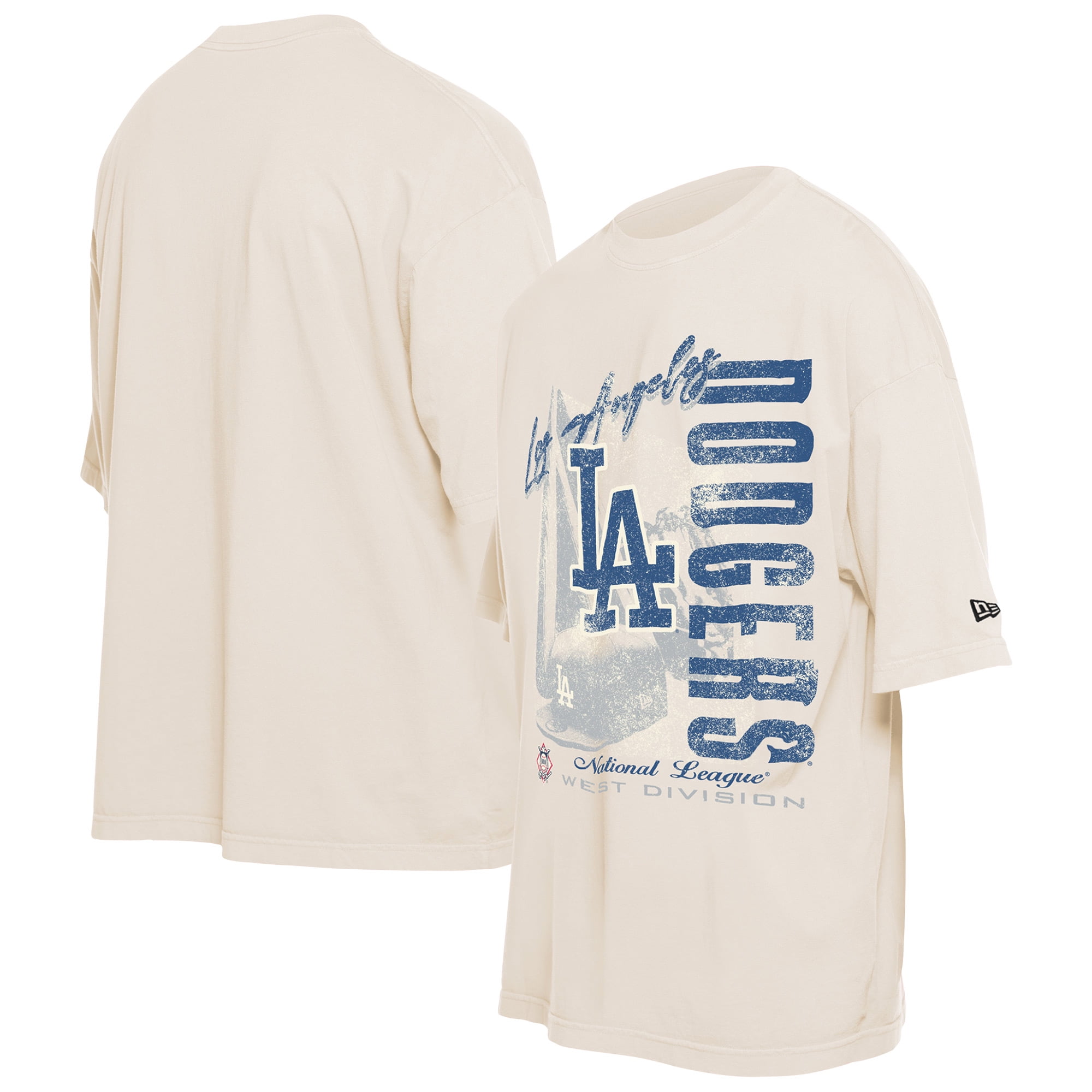 Men's New Era Cream Los Angeles Dodgers Cooperstown Collection ...