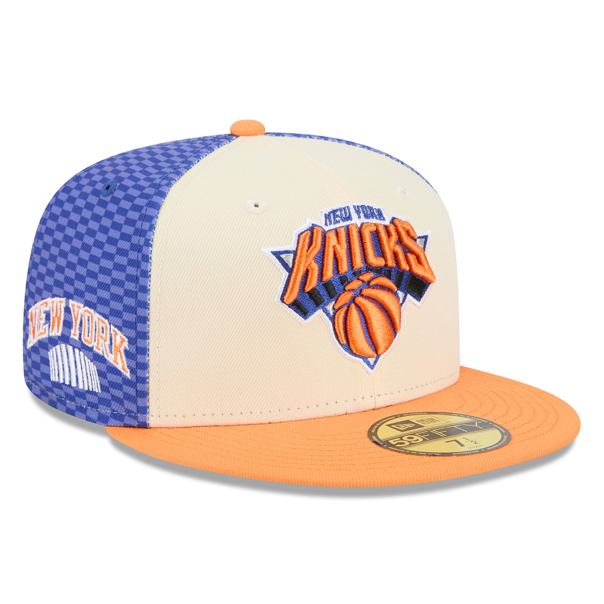 Men's New Era Cream New York Knicks 2025/26 City Edition Alternate ...