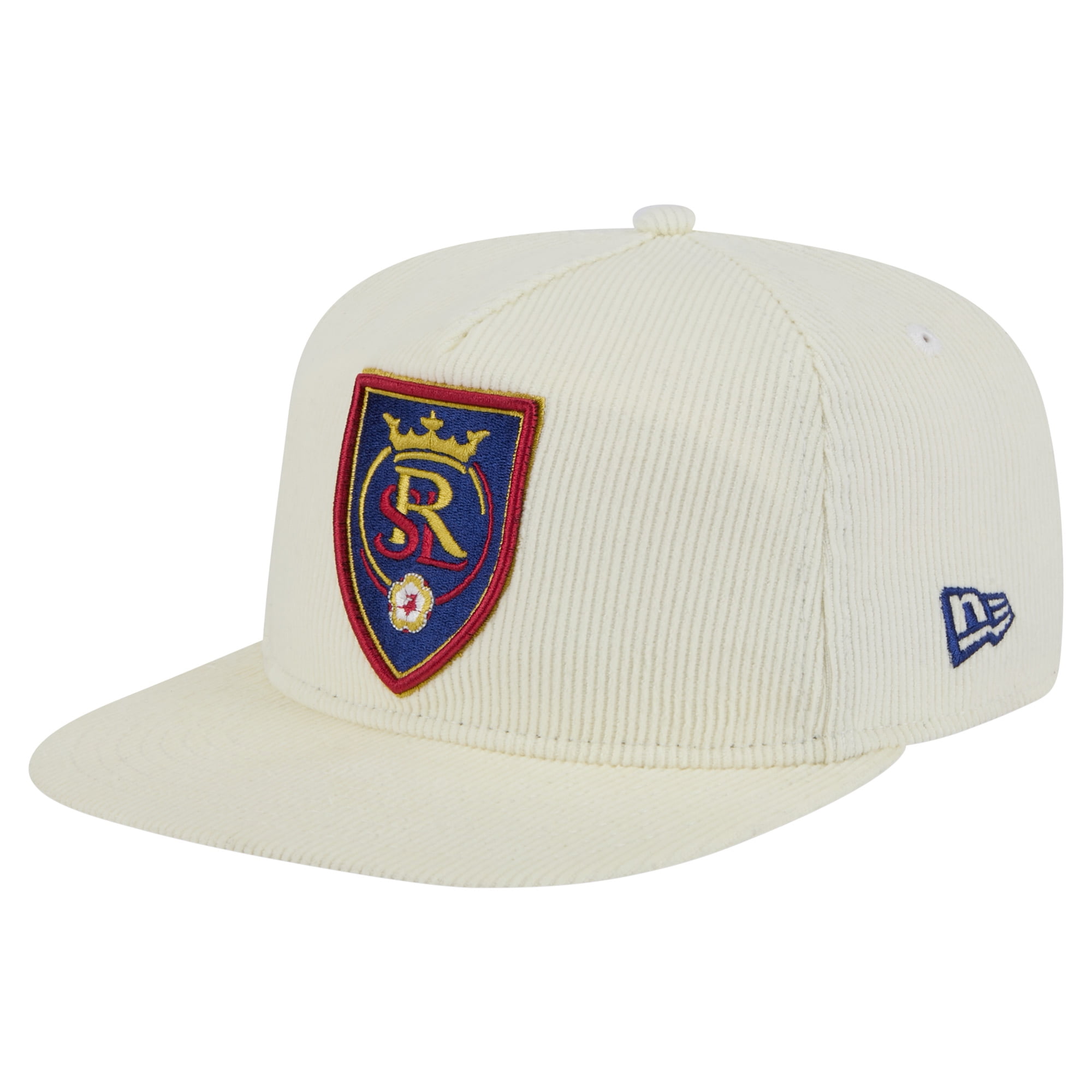 Men's-New Era Cream Real Salt Lake 2025 Kickoff Snapback Golfer Hat ...