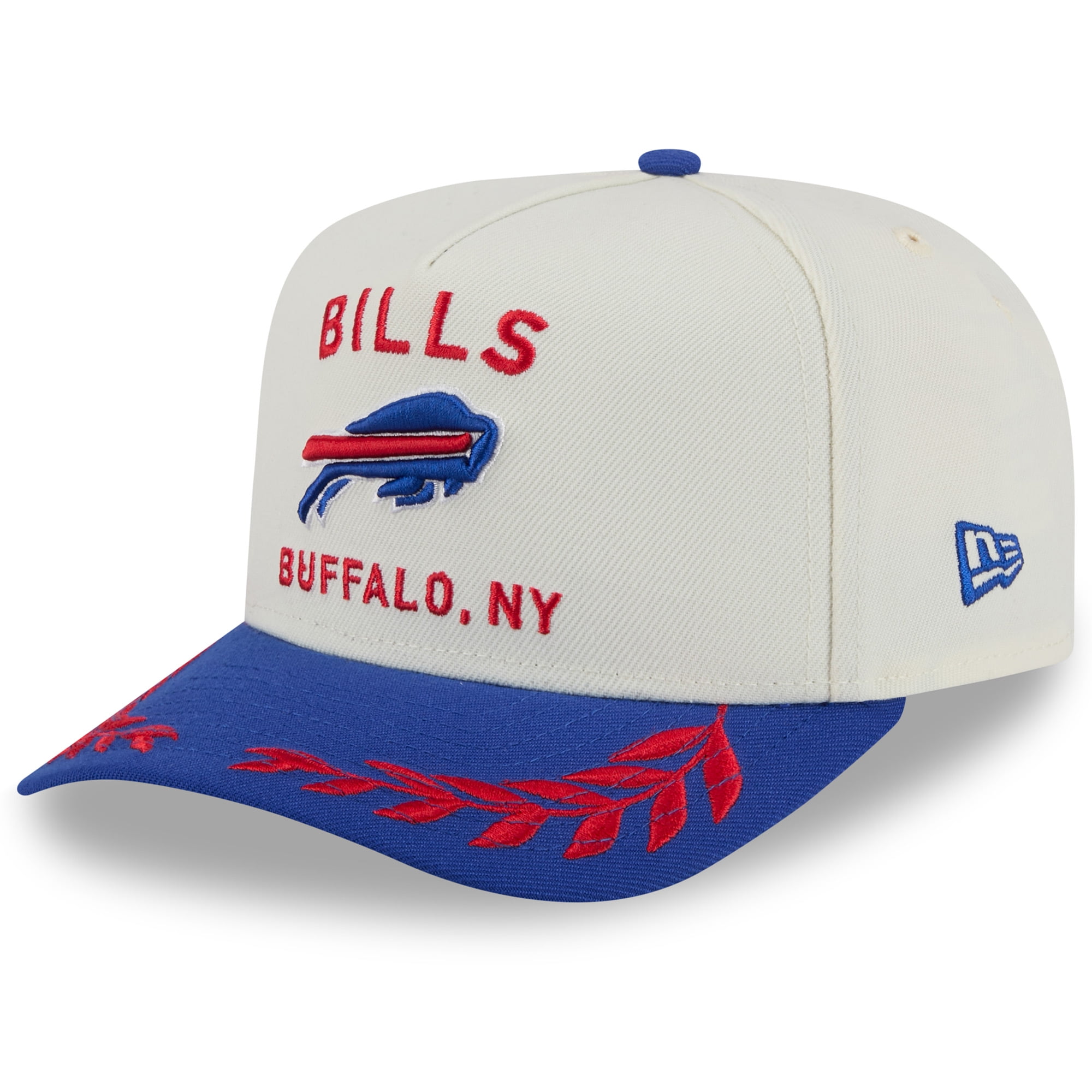 Men's New Era Cream/Royal Buffalo Bills 2025 NFL Draft A-Frame 9FIFTY ...