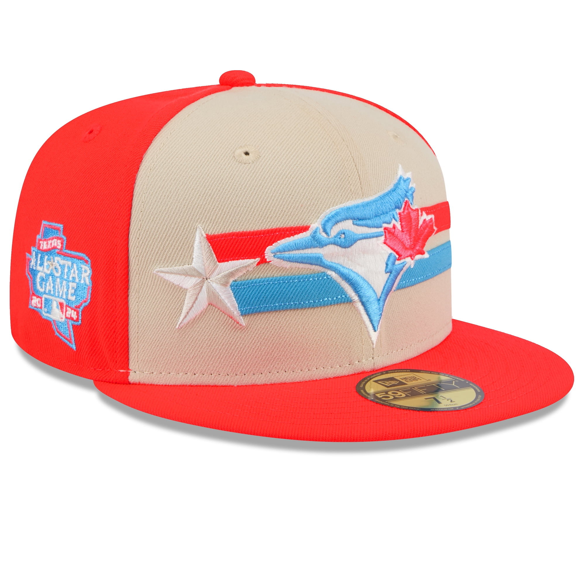 Men's New Era Cream Toronto Blue Jays 2024 MLB All-Star Game 59FIFTY ...