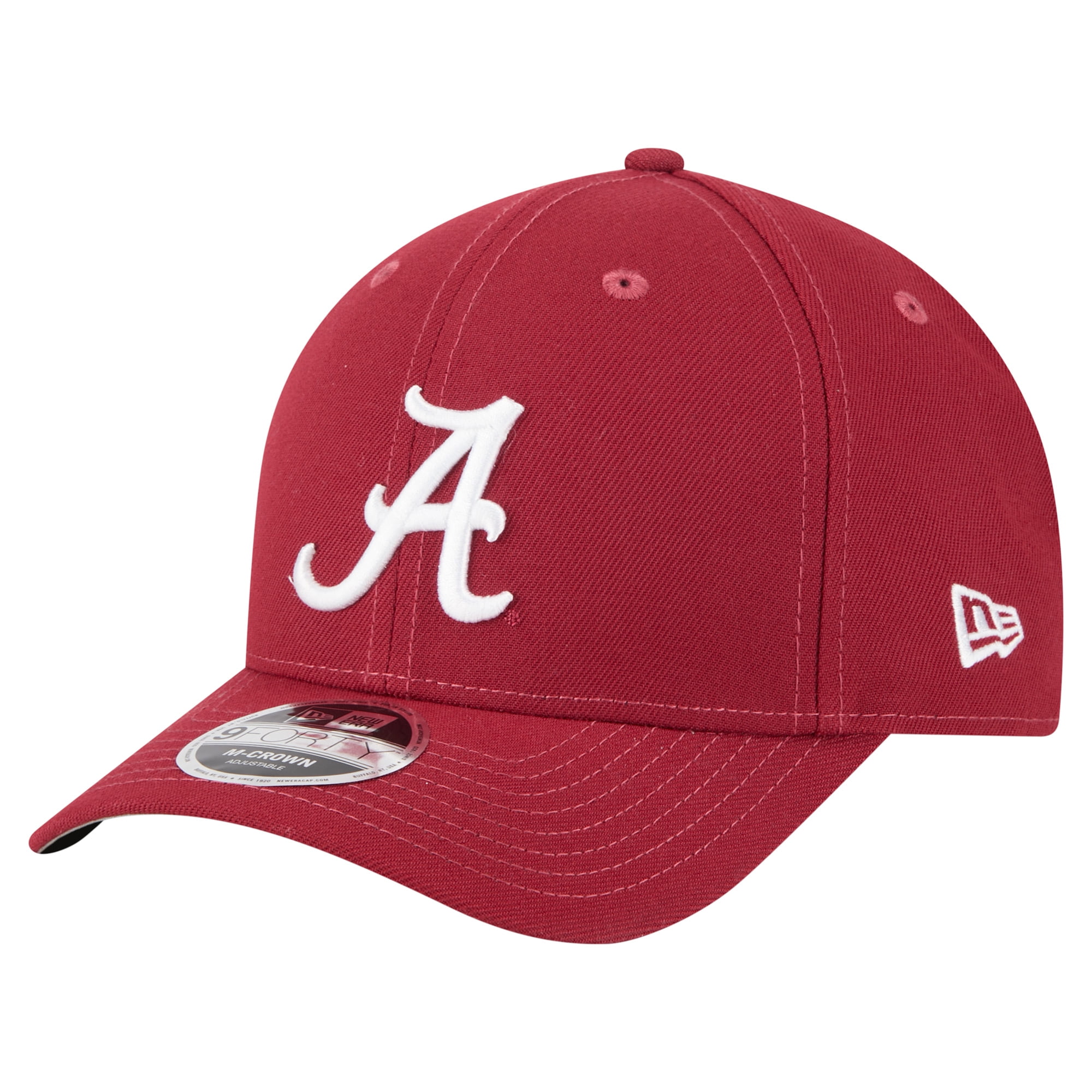 Men's New Era Crimson Alabama Crimson Tide Team Collective 9FORTY M ...