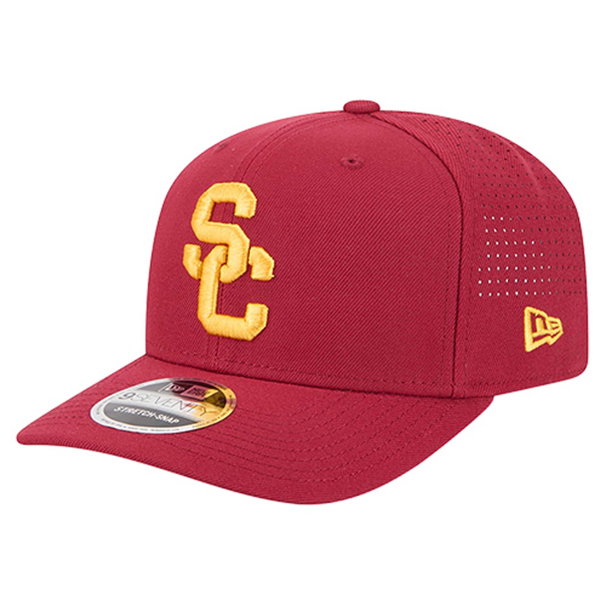 Men's New Era Crimson USC Trojans Team 9SEVENTY Adjustable Hat ...