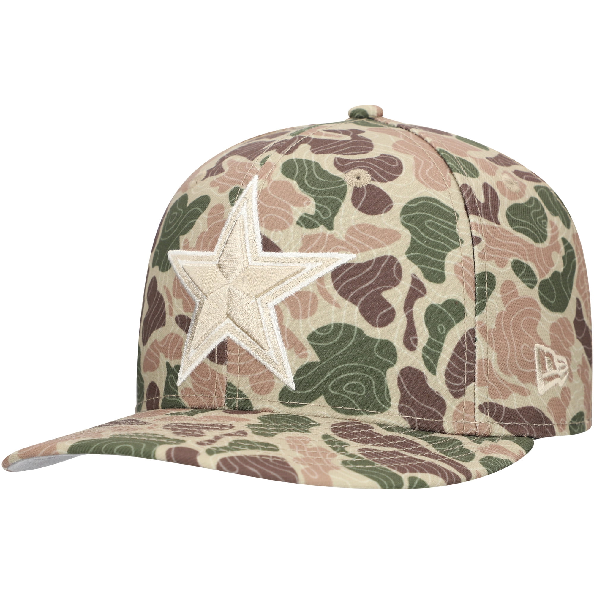 Men's New Era Dallas Cowboys Geo Camo 59FIFTY Fitted Hat - Walmart.com