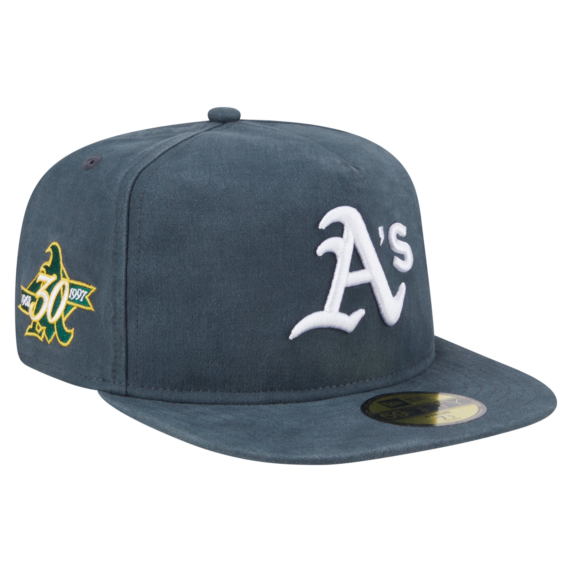 Men's-New Era Dark Green Athletics Championship Side Flag A-Frame ...