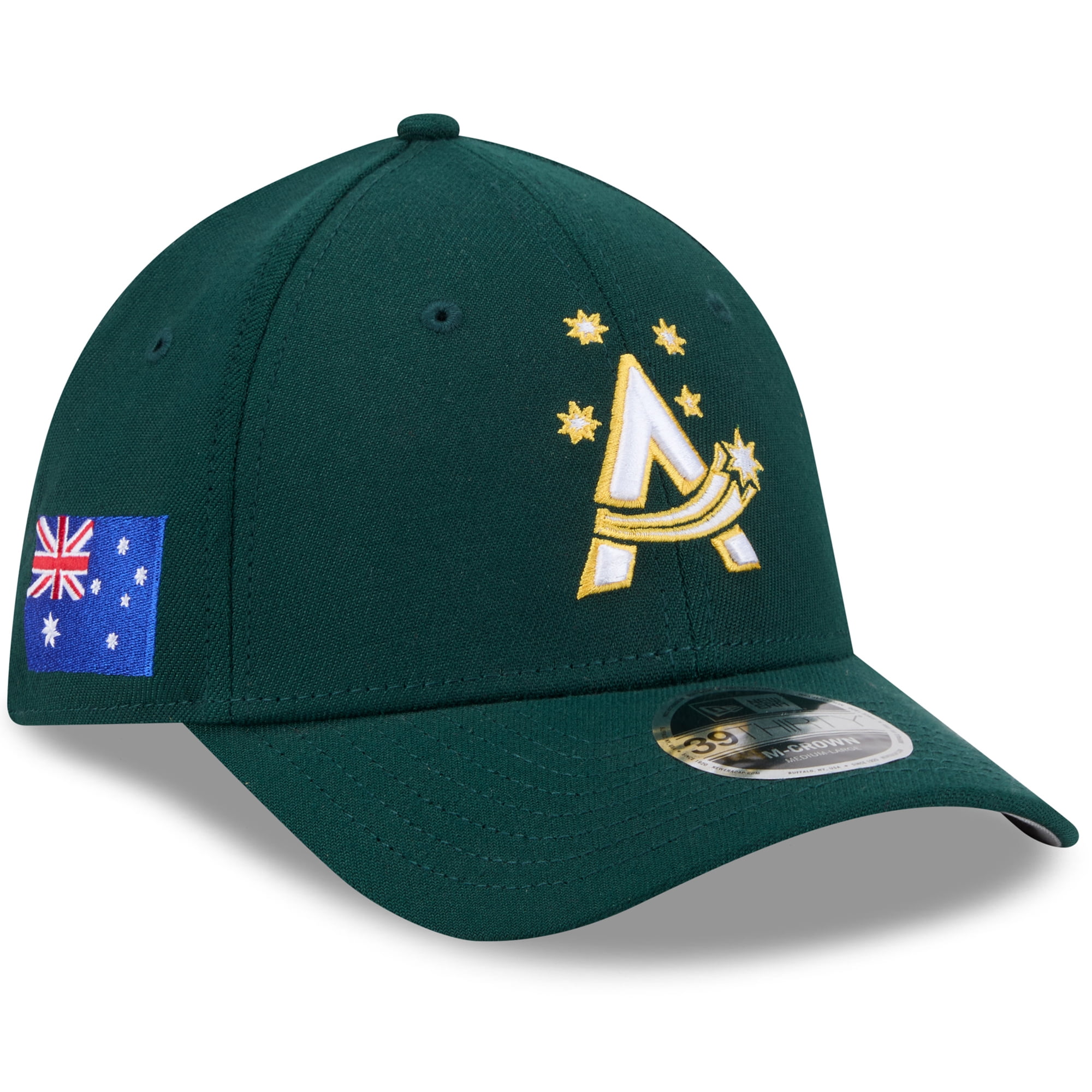 Men's New Era Dark Green Australia Baseball 2026 World Baseball Classic ...
