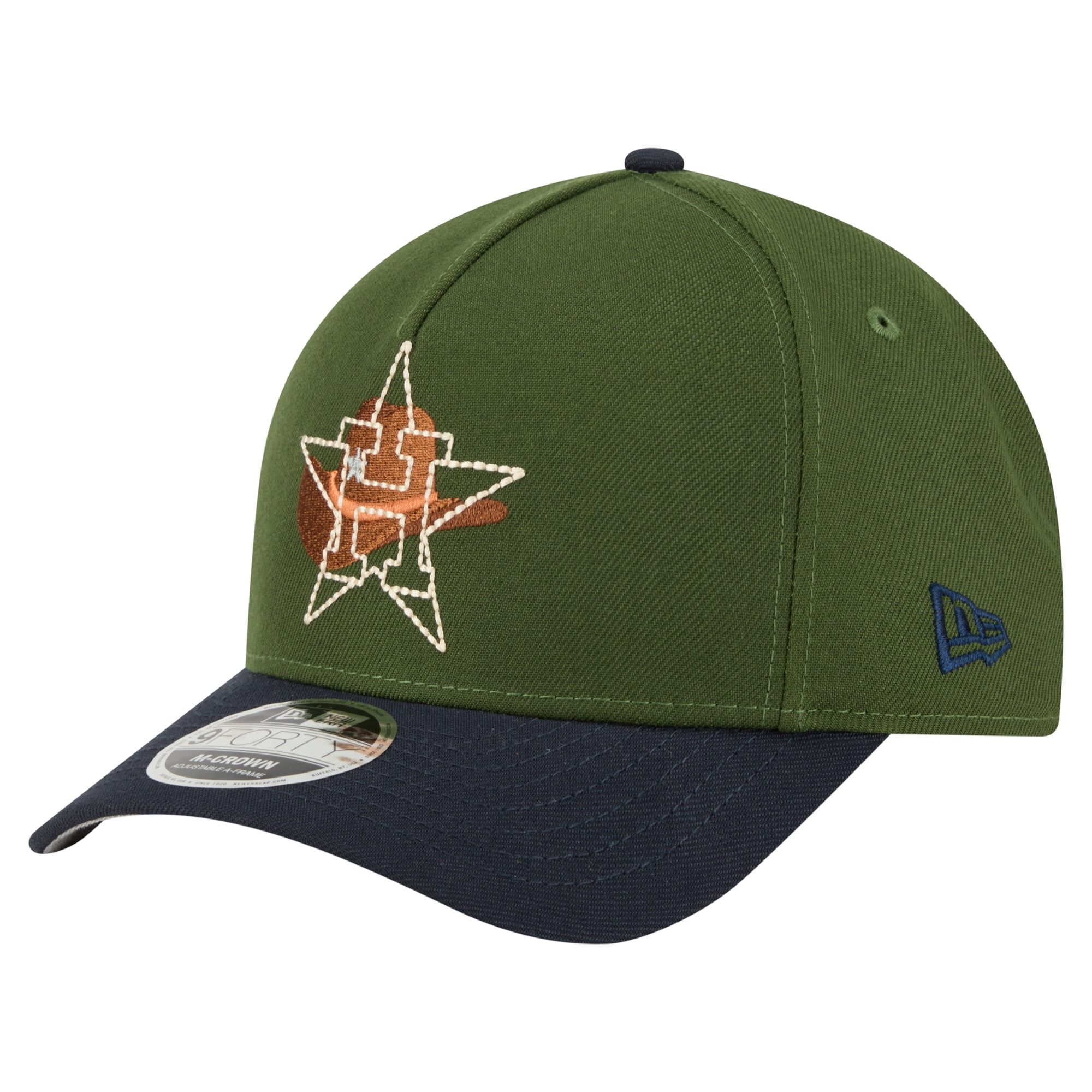 Men's-New Era Dark Green Houston Astros City Feature 9FORTY A-Frame ...
