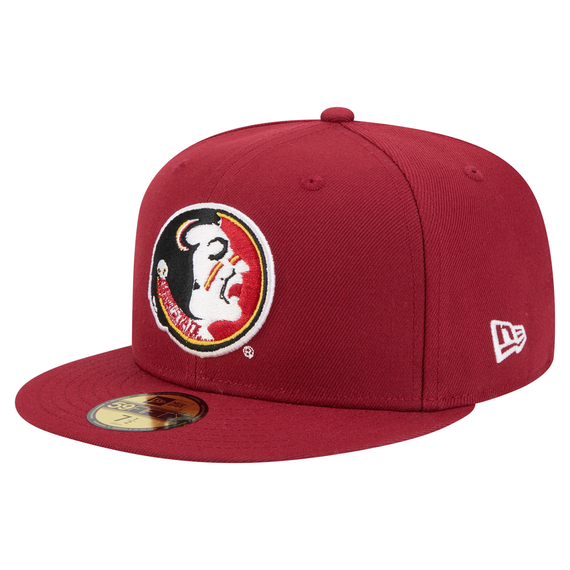 Men's New Era Garnet Florida State Seminoles Vault 59FIFTY Fitted Hat ...