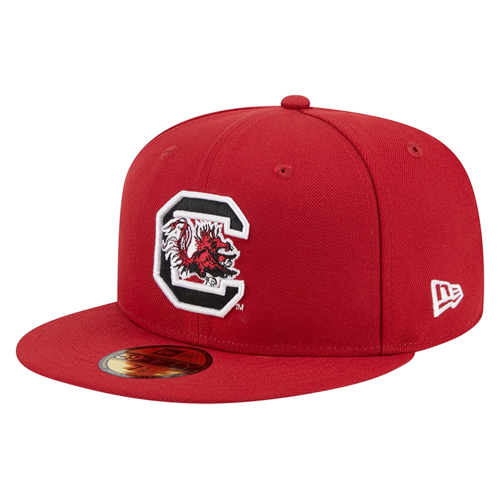 Men's New Era Garnet South Carolina Gamecocks 59FIFTY Fitted Hat ...