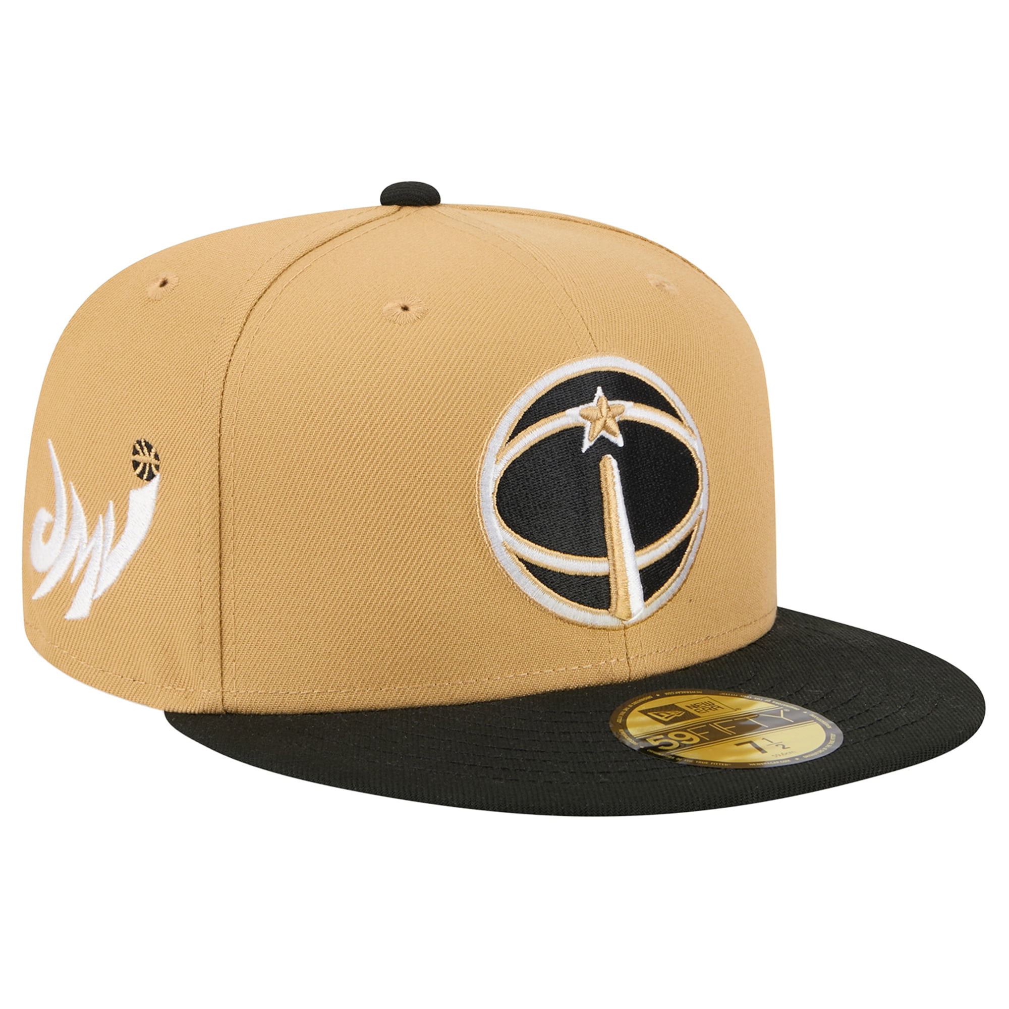 Men's New Era Gold/Black Washington Wizards 2025/26 City Edition ...