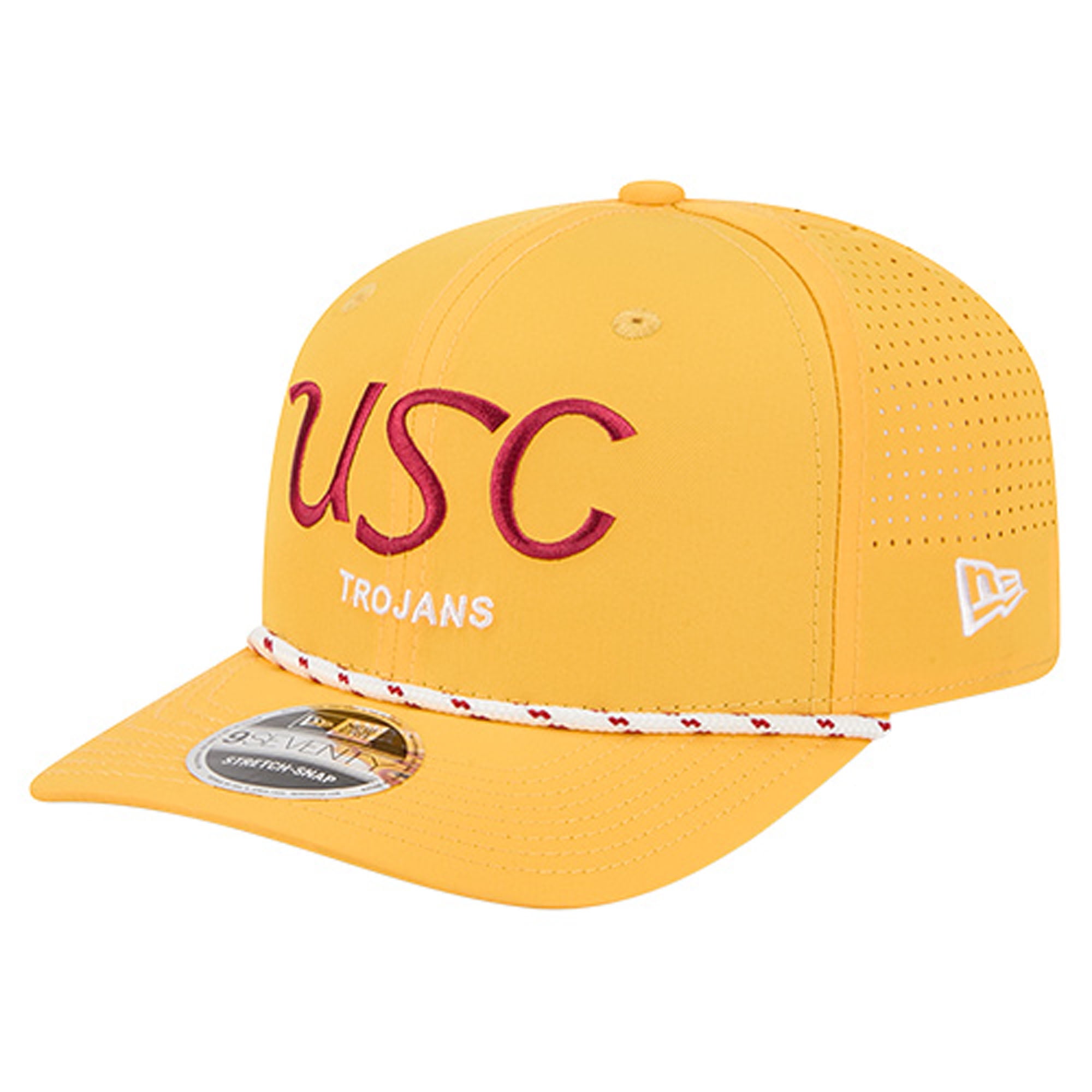 Men's New Era Gold USC Trojans Script Performance Rope 9SEVENTY ...