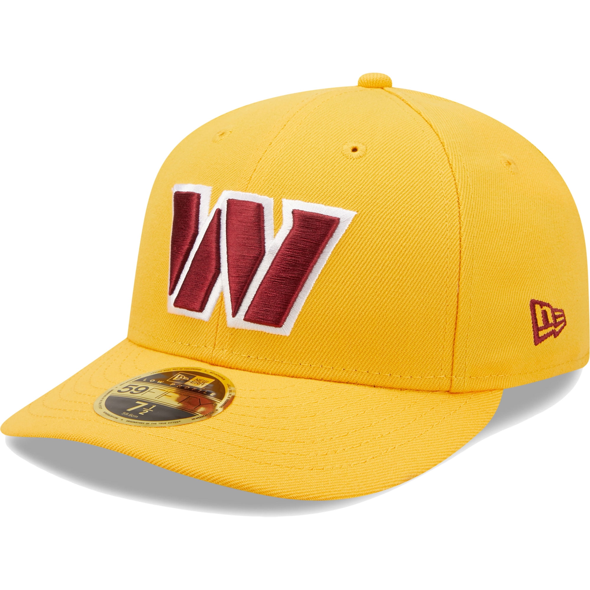 Men's New Era Gold Washington Commanders Omaha Low Profile 59FIFTY ...
