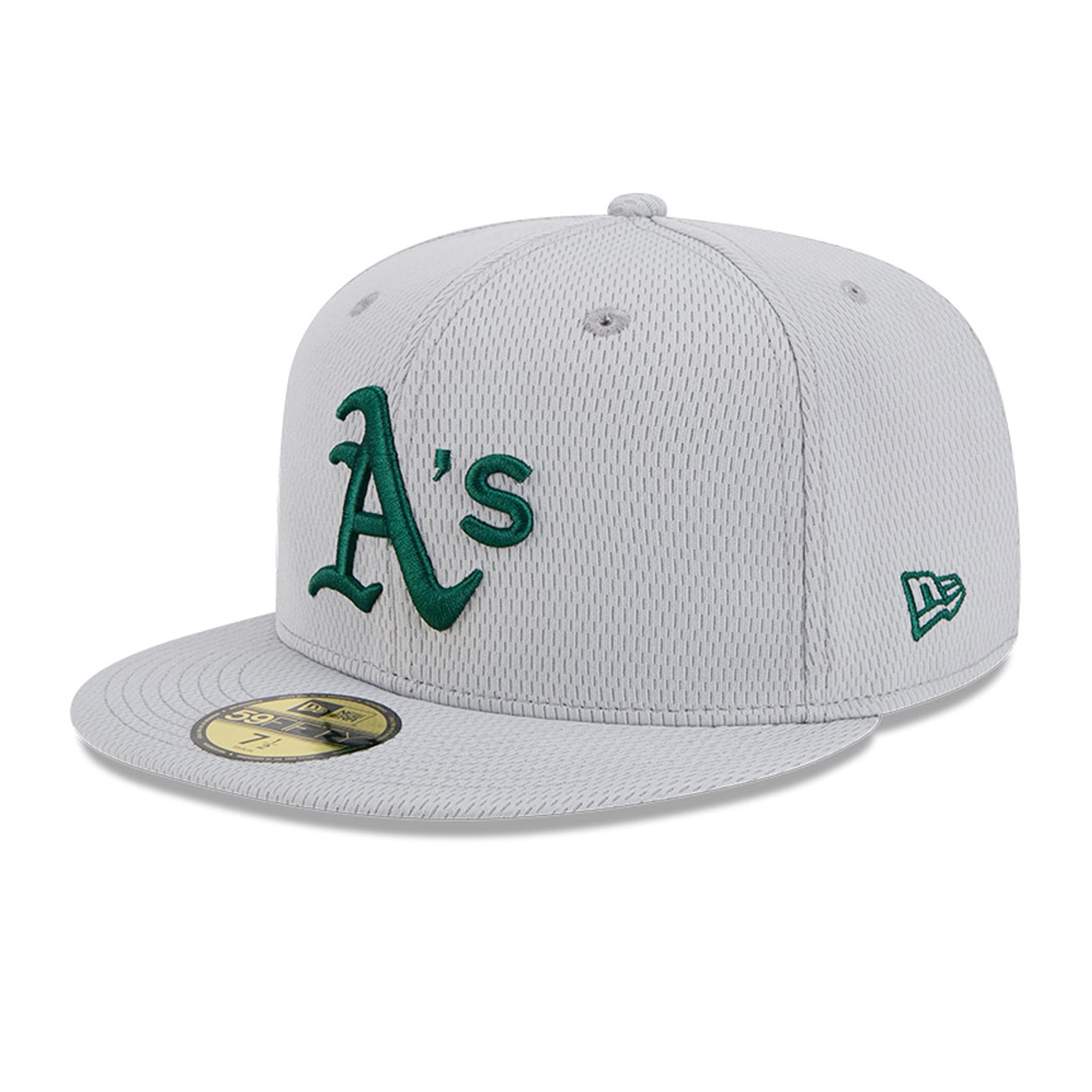 Men's New Era Gray Athletics 2025 MLB Clubhouse 59FIFTY Fitted Hat ...