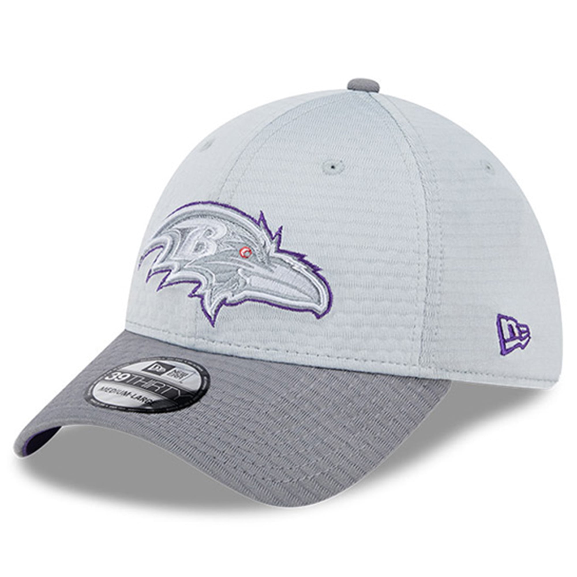Men's New Era Gray Baltimore Ravens 2024 NFL Training Camp 39THIRTY ...