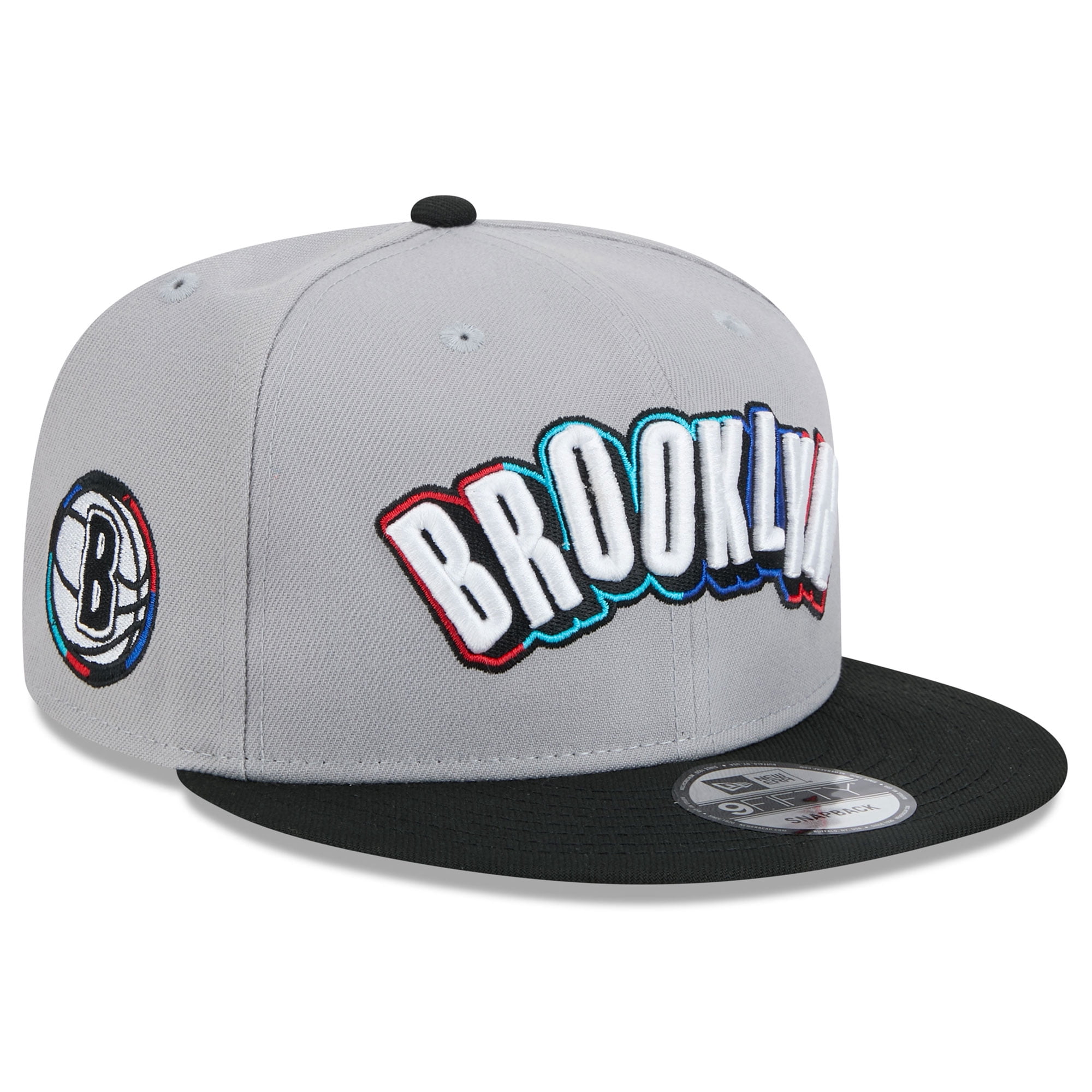 Men's New Era Gray Brooklyn Nets 2024/25 City Edition 9FIFTY Snapback ...