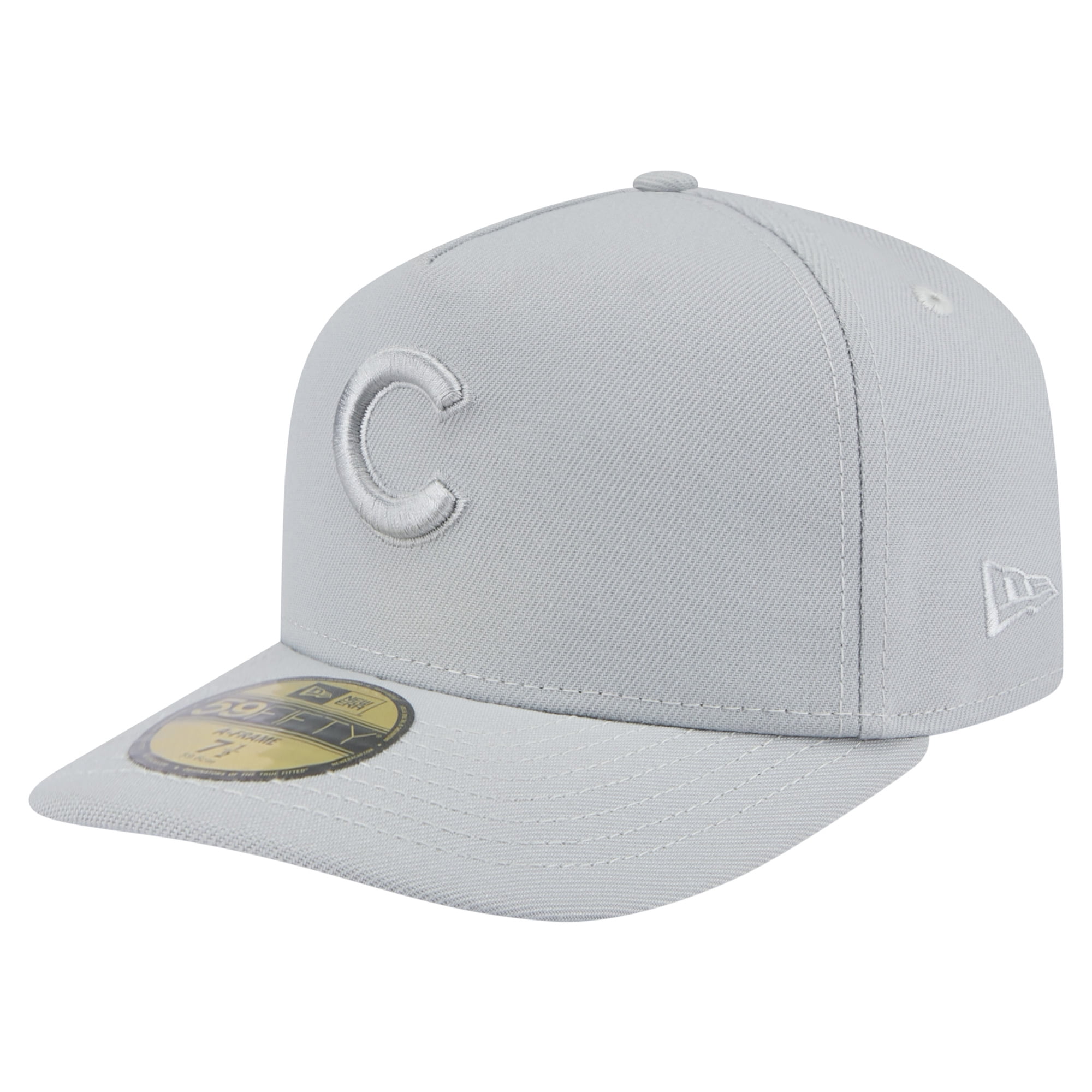 Men's New Era Gray Chicago Cubs Colorpack 59FIFTY Fitted Hat - Walmart.com
