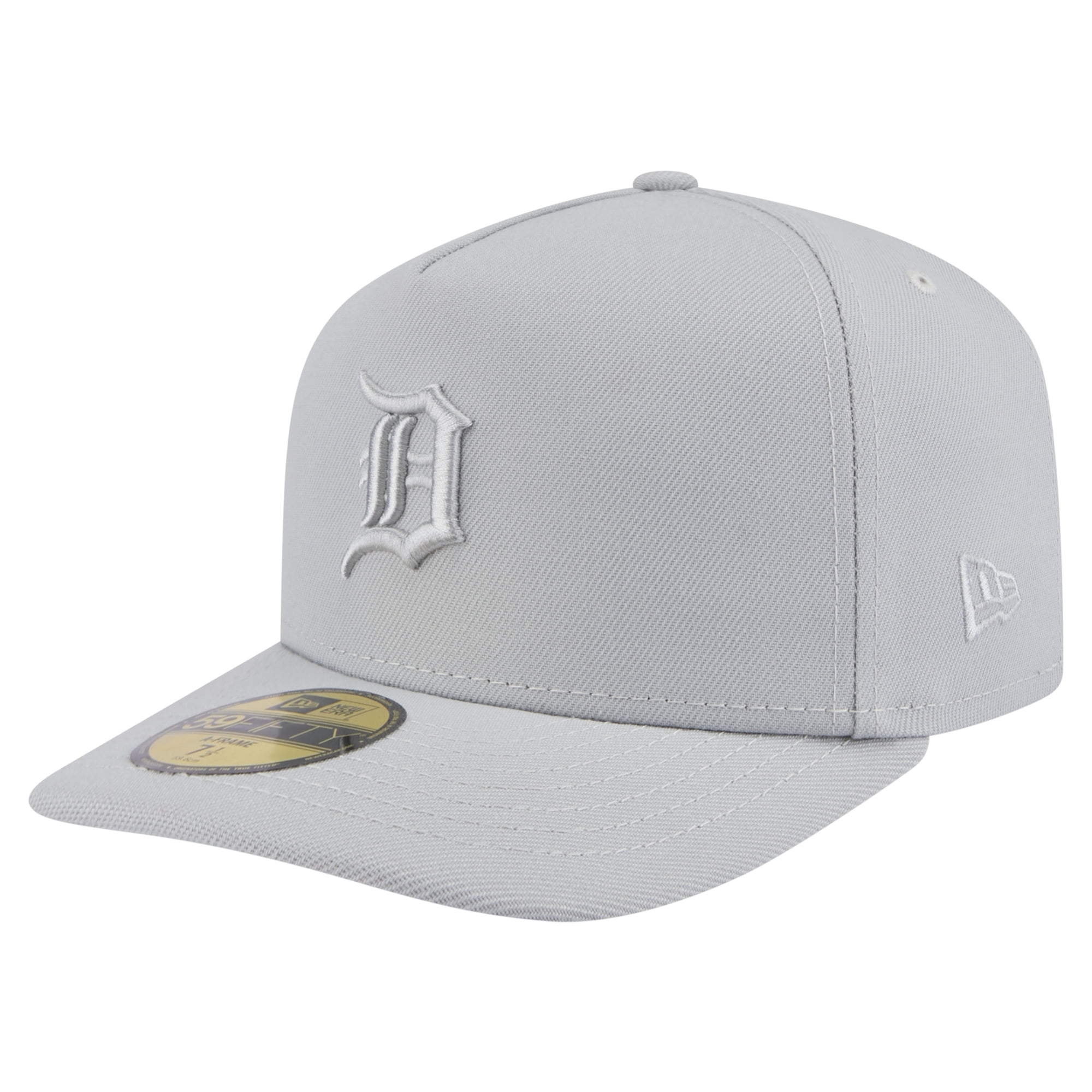 Men's New Era Gray Detroit Tigers Colorpack 59FIFTY Fitted Hat ...