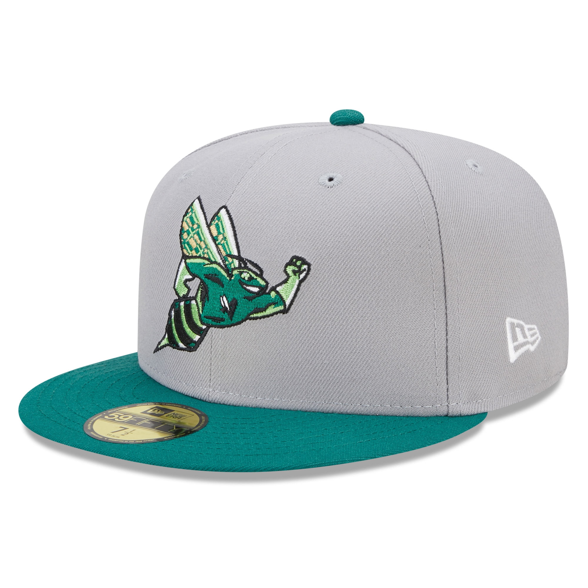 Men's New Era Gray/Green Augusta GreenJackets Marvel x Minor League ...