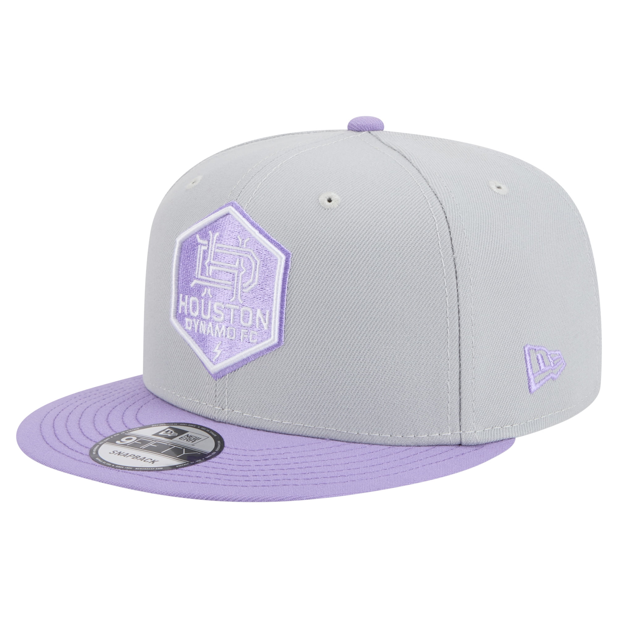 Men's New Era Gray Houston Dynamo FC Color Pack Two-Tone 9FIFTY ...