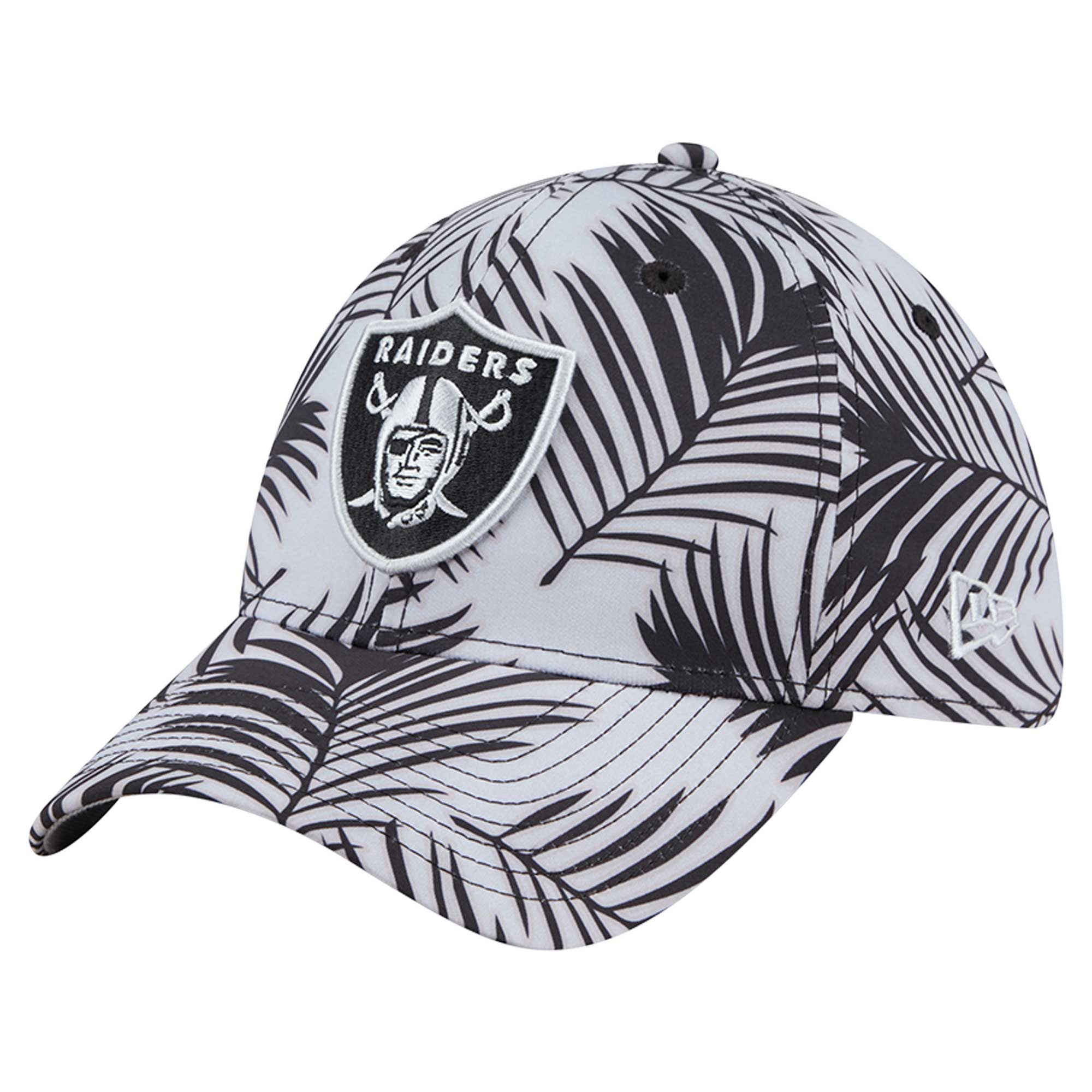 Men's New Era Gray Las Vegas Raiders Palms 39THIRTY Flex Hat - Walmart.com