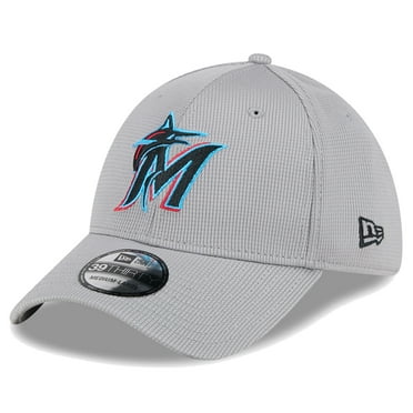 Men's New Era Blue/Black Miami Marlins 2025 Spring Training 39THIRTY ...