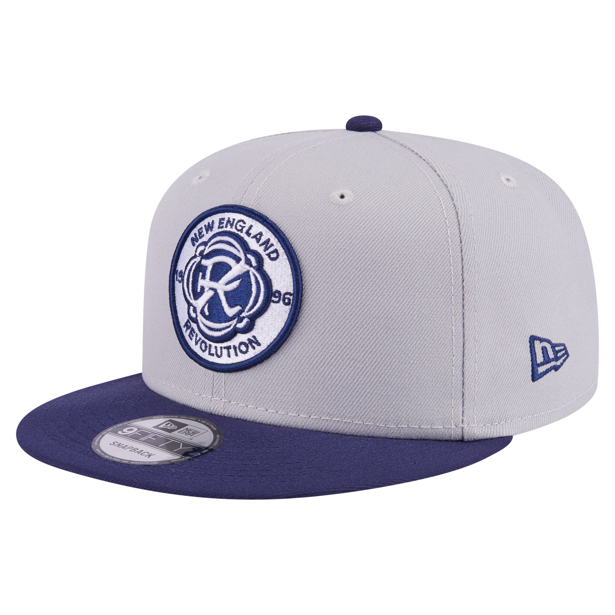Men's New Era Gray New England Revolution Color Pack Two-Tone 9FIFTY ...