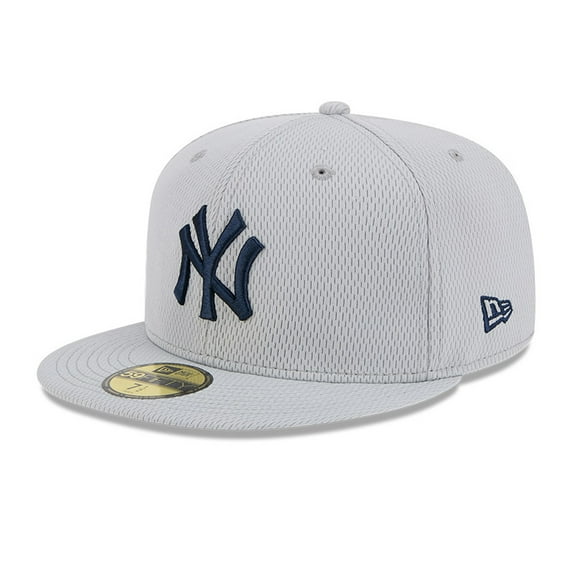 Men's New Era Gray New York Yankees 2025 MLB Clubhouse 59FIFTY Fitted ...