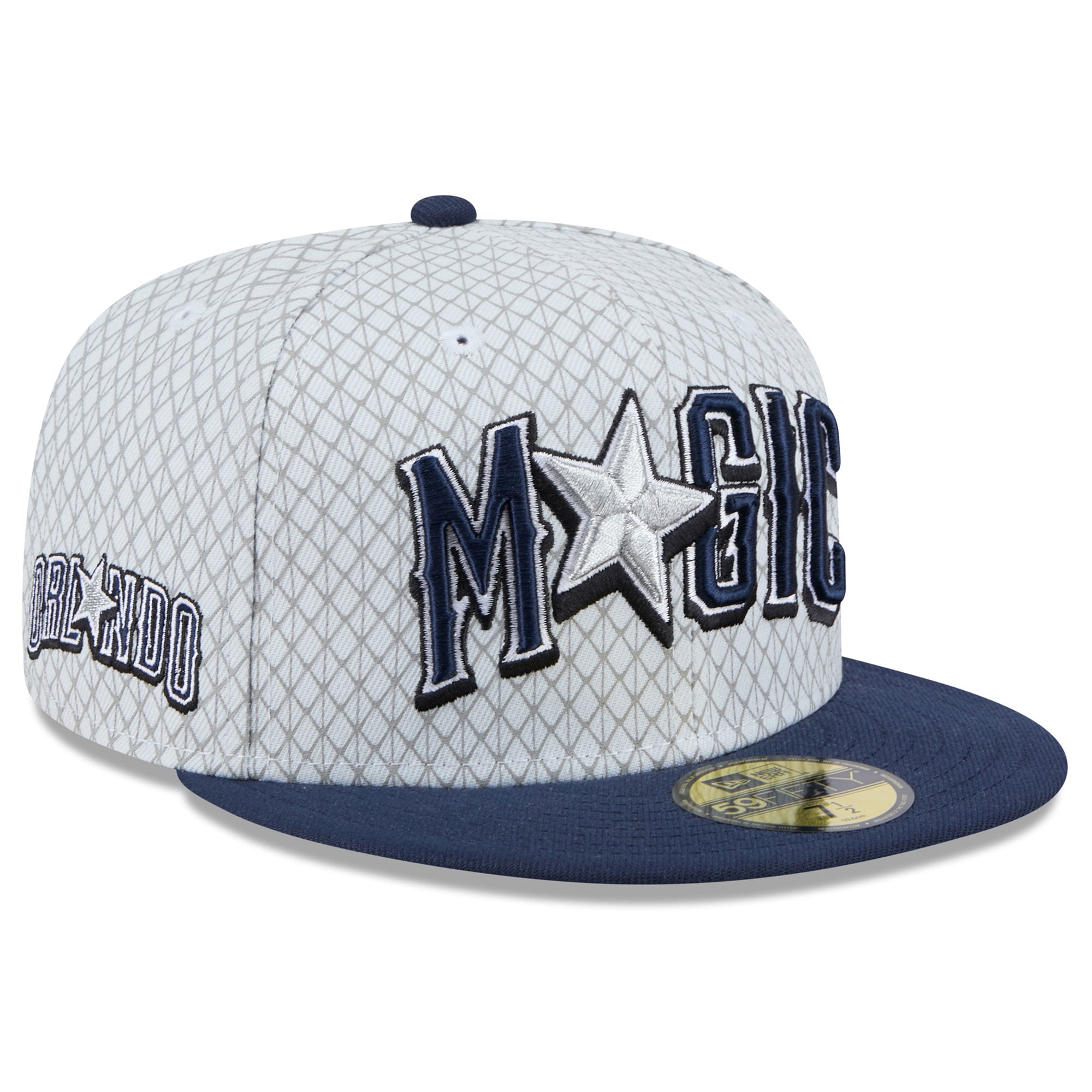 Men's New Era Gray Orlando Magic 2024/25 City Edition 59FIFTY Fitted ...