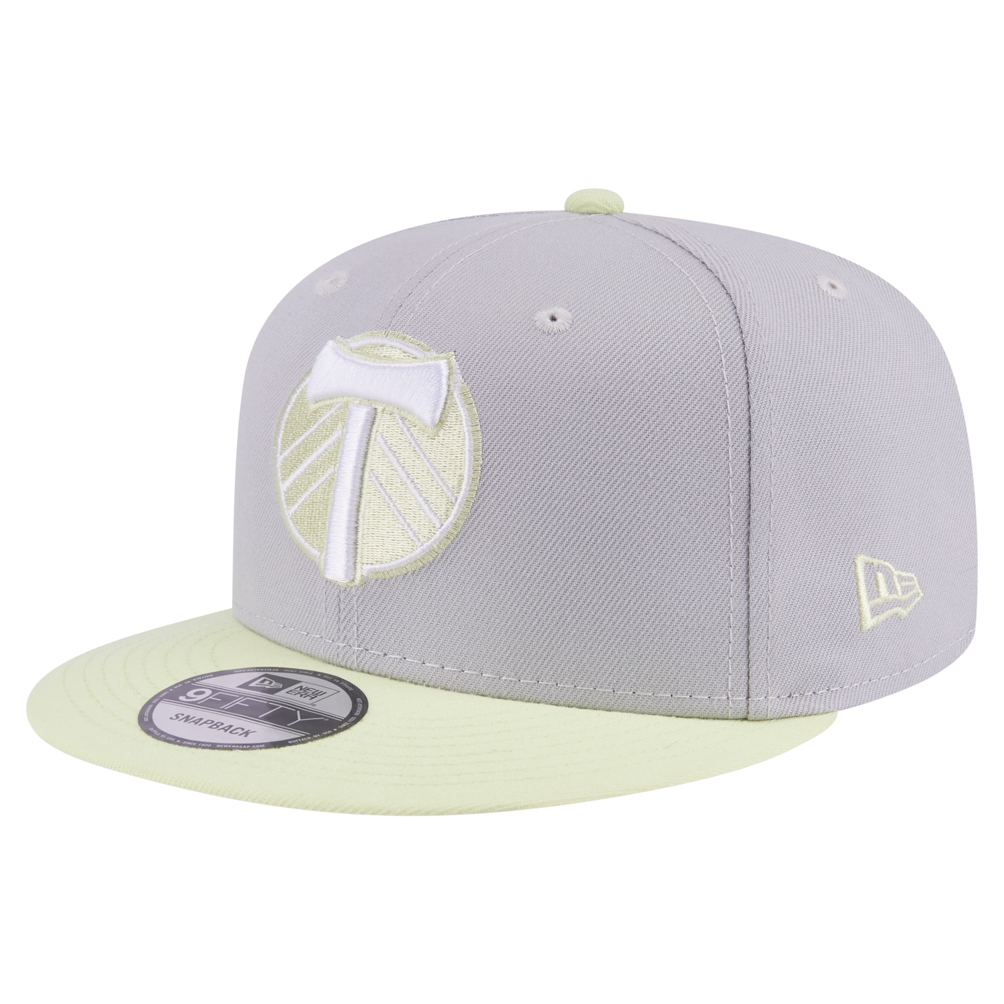 Men's New Era Gray Portland Timbers Color Pack Two-Tone 9FIFTY Snapback ...