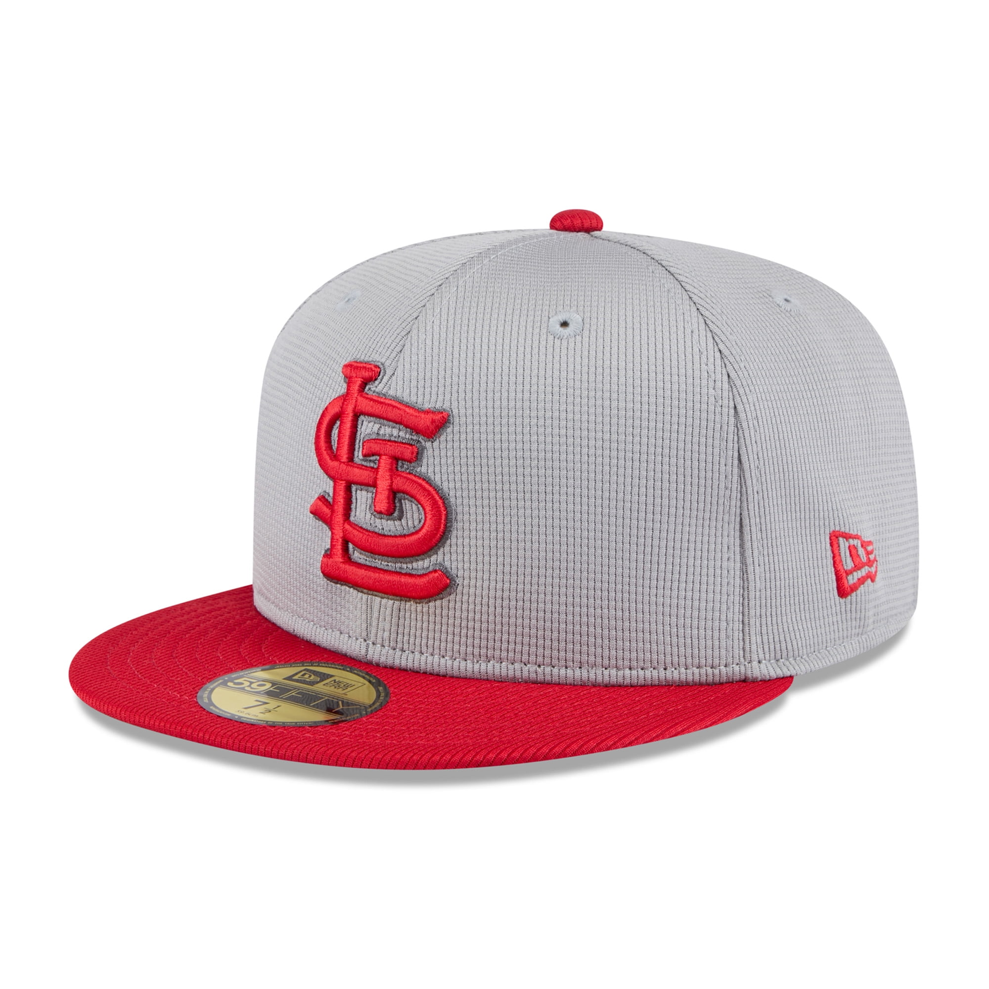 Men's New Era Gray/Red St. Louis Cardinals 2025 Batting Practice ...