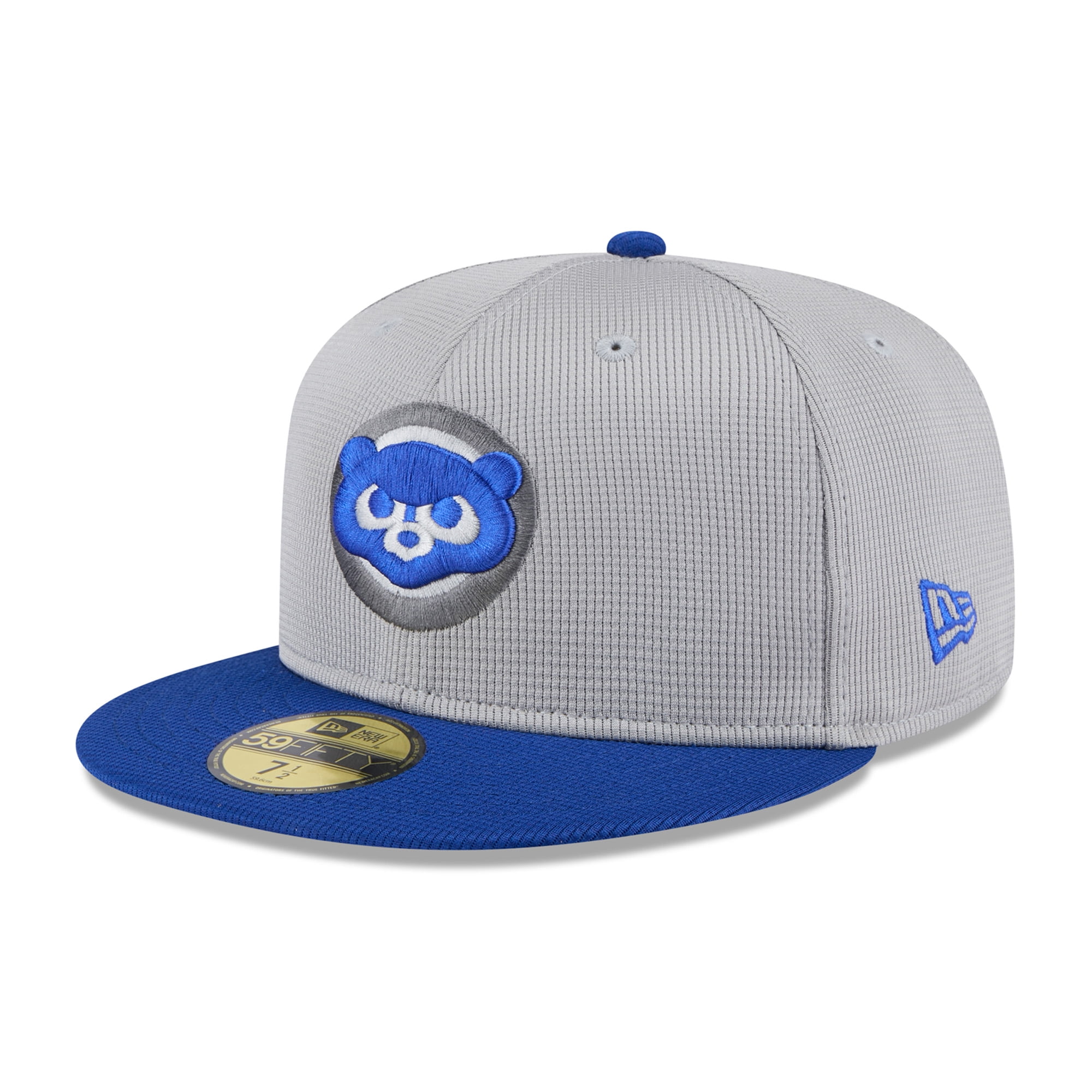 Men's New Era Gray/Royal Chicago Cubs 2025 Batting Practice 59FIFTY ...