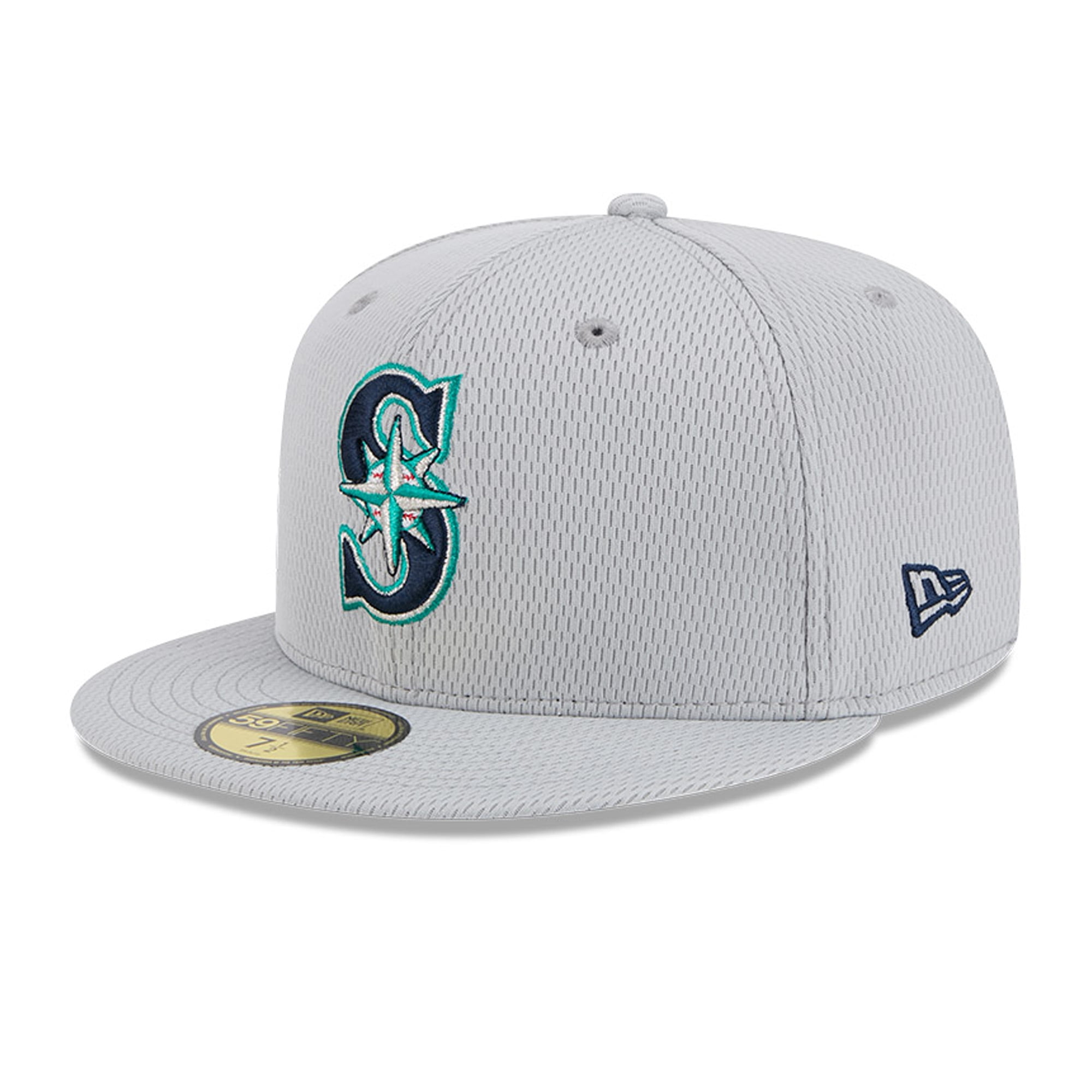 Men's New Era Gray Seattle Mariners 2025 MLB Clubhouse 59FIFTY Fitted ...