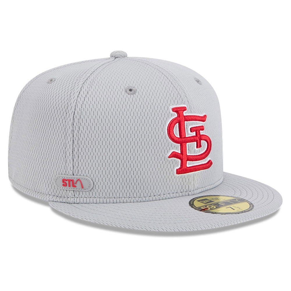 Men's New Era Gray St. Louis Cardinals 2025 MLB Clubhouse 59FIFTY ...