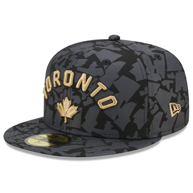 Men's New Era Gray Toronto Raptors 2022/23 City Edition Official ...