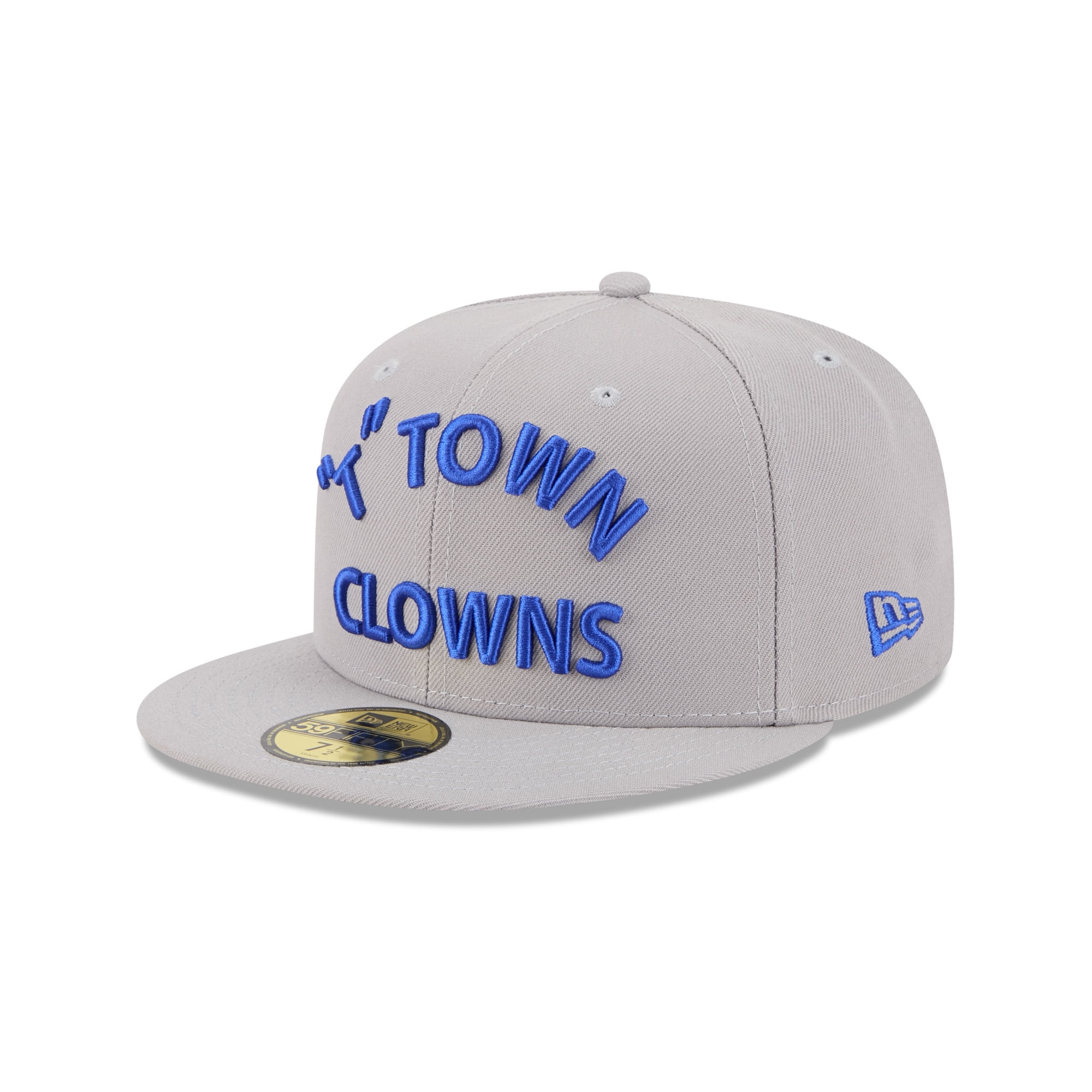 Men's-New Era Gray Tulsa Drillers Theme Nights 59FIFTY Fitted Hat ...